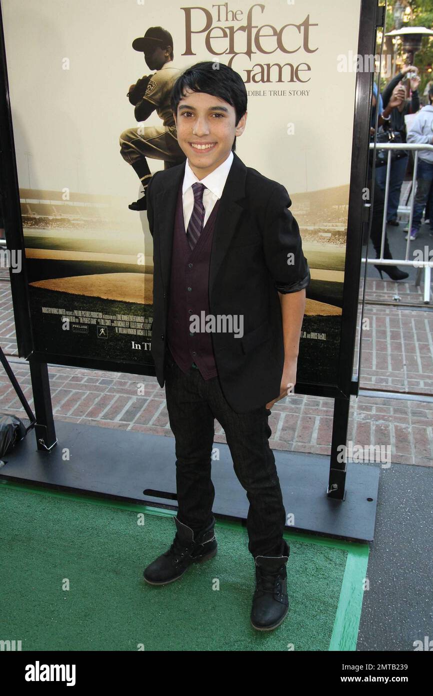 Gabriel Morales walks the carpet at the premiere of the family film ...