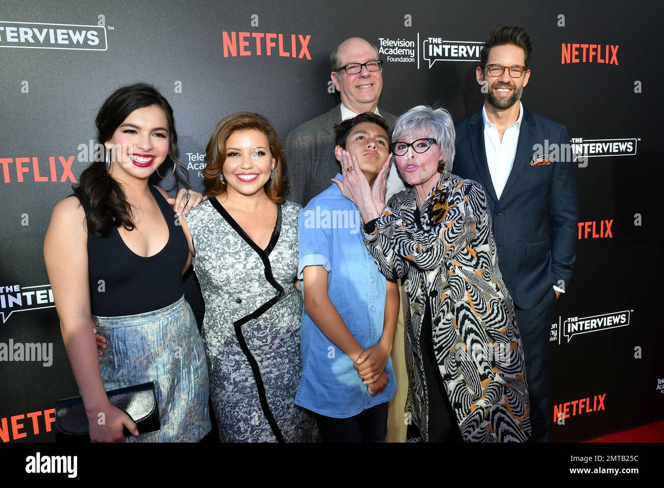 Isabella Gomez, from left, Justina Machado, Marcel Ruiz, Stephen ...