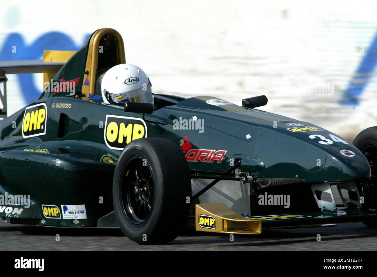 G. Glorioso at the Pergusa Prix, Formula Azzurra Italian Championship ...