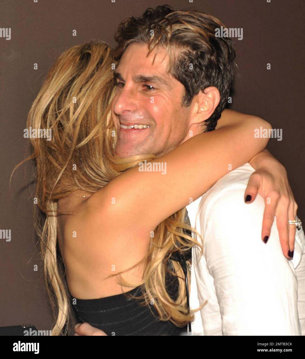 Perry Farrell of Jane's Addiction and wife Etty Lau Farrell celebrate ...