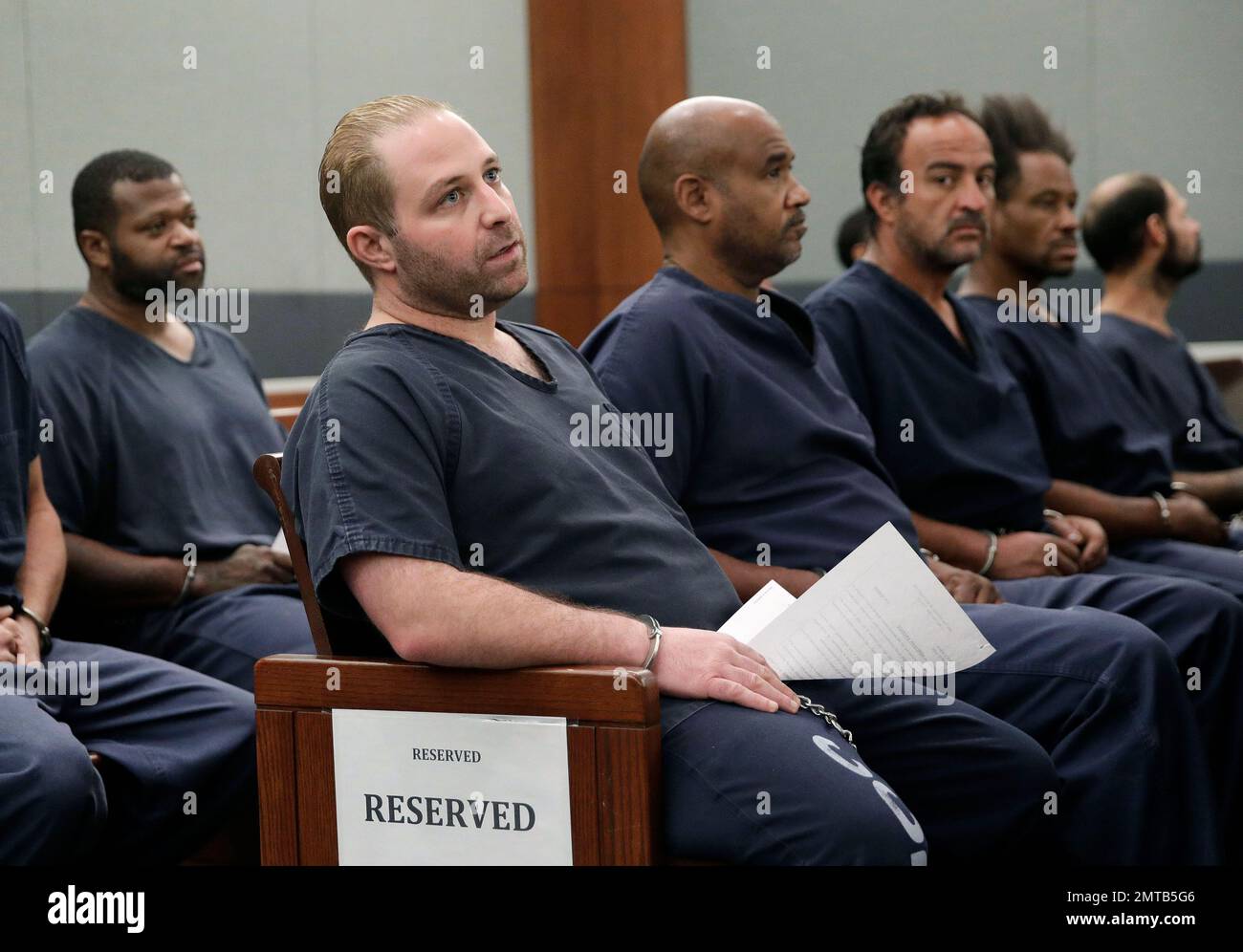Aramazd Andressian Sr. appears in court Tuesday, June 27, 2017, in Las ...