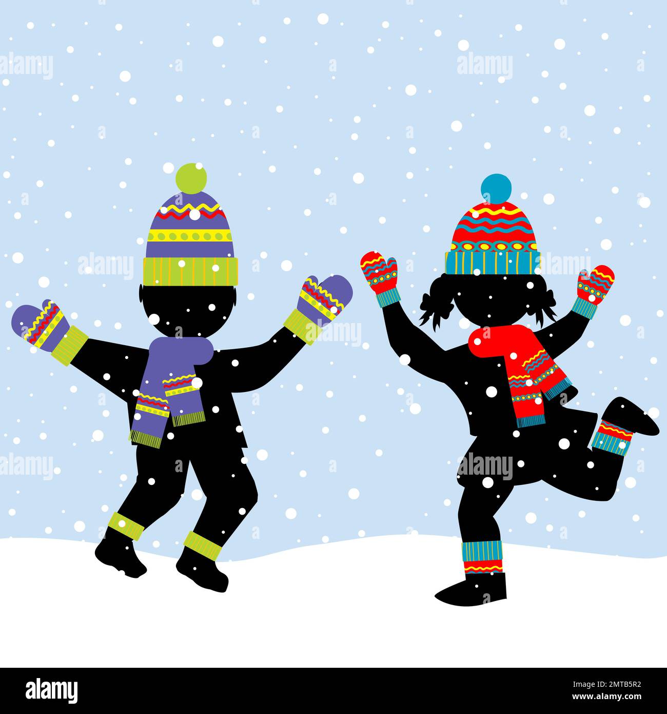 Young boys outdoors Stock Vector Images - Alamy