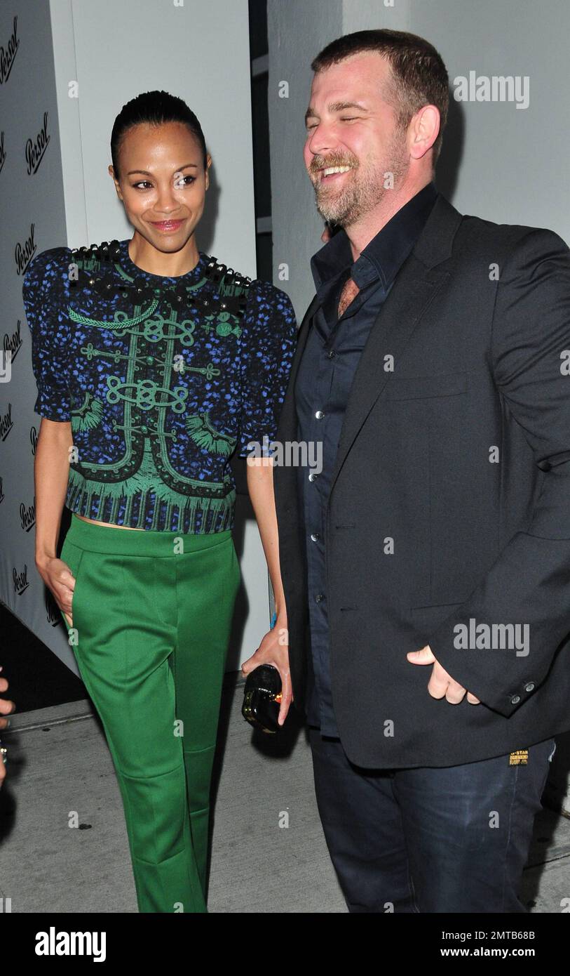 Zoe Saldana at the Persol Magnificent Obsessions exhibition honoring ...