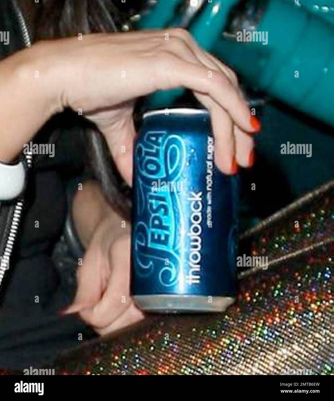 Celebrities attended the launch party for Pepsi Throwback' retro drink ...