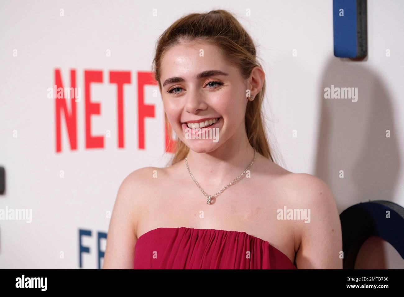 Rachel Resheff attends the premiere of the Netflix original series ...