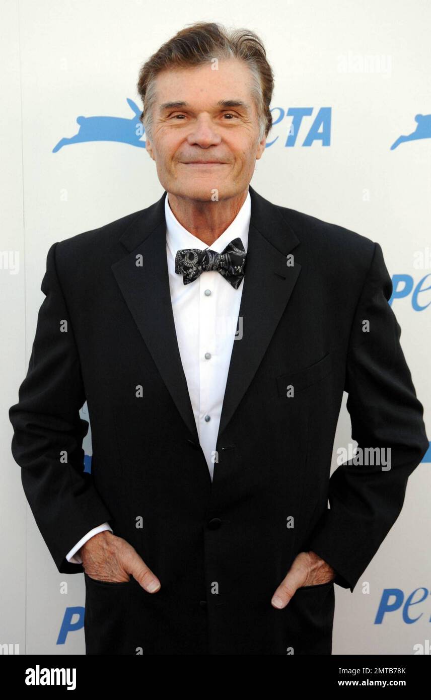 Fred Willard walks the red carpet at PETA's 30th Anniversary Gala ...