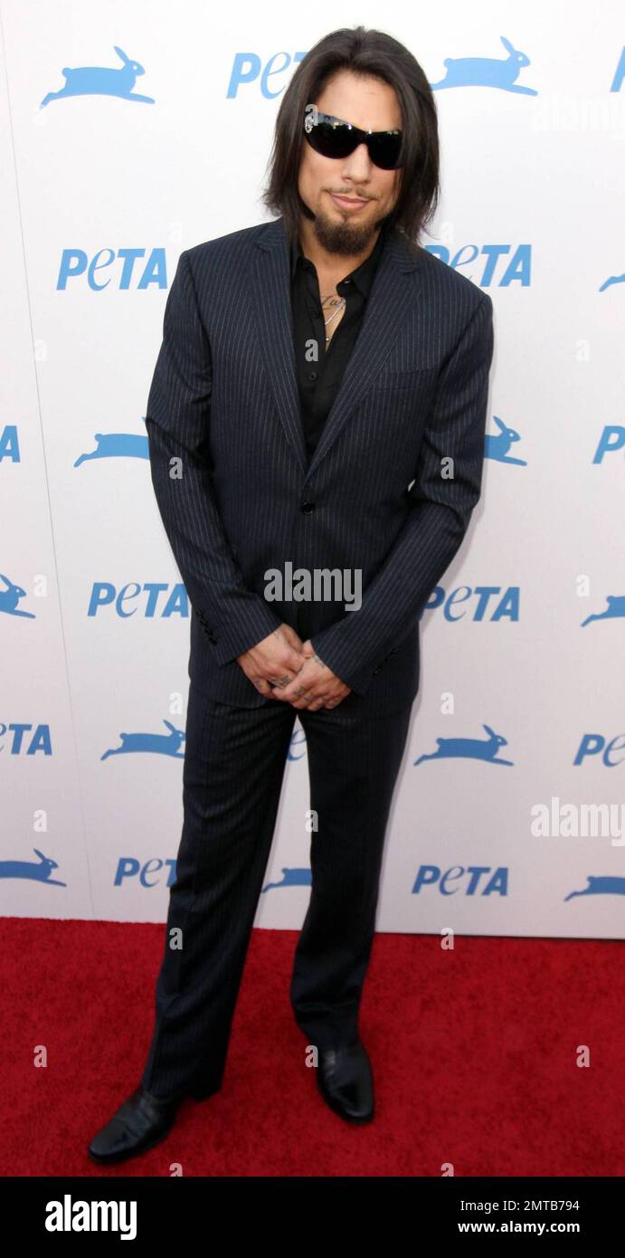 Dave Navarro walks the red carpet at PETA's 30th Anniversary Gala ...