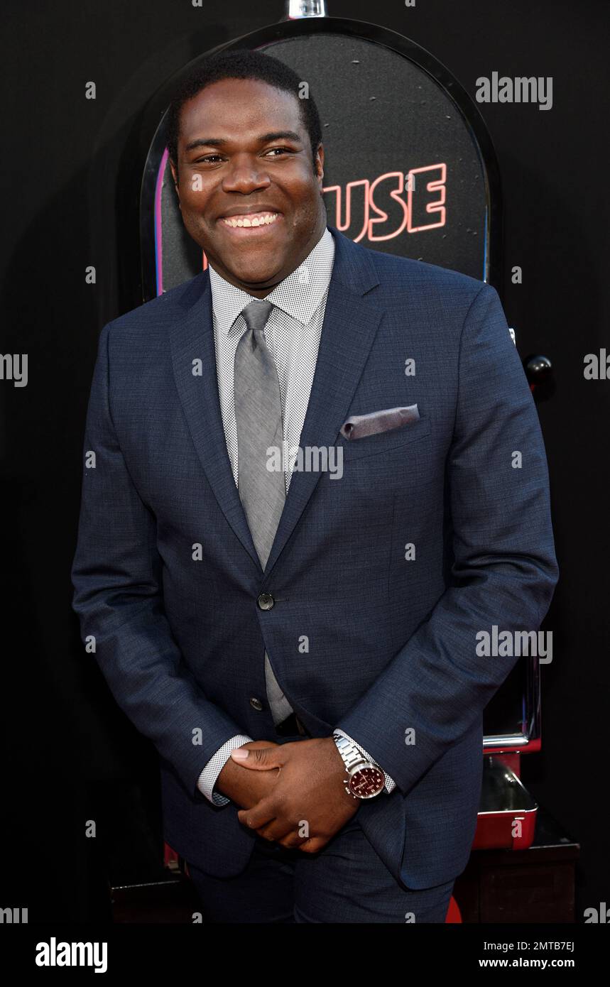 Sam Richardson, a cast member in "The House," poses at the premiere of ...
