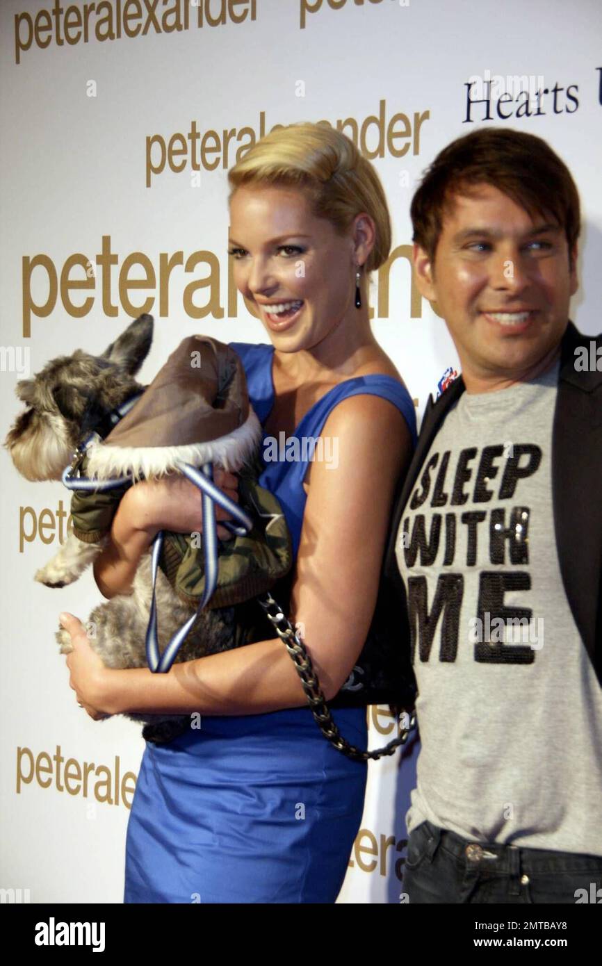 Katherine Heigle attends the puppy-themed grand opening of the new ...