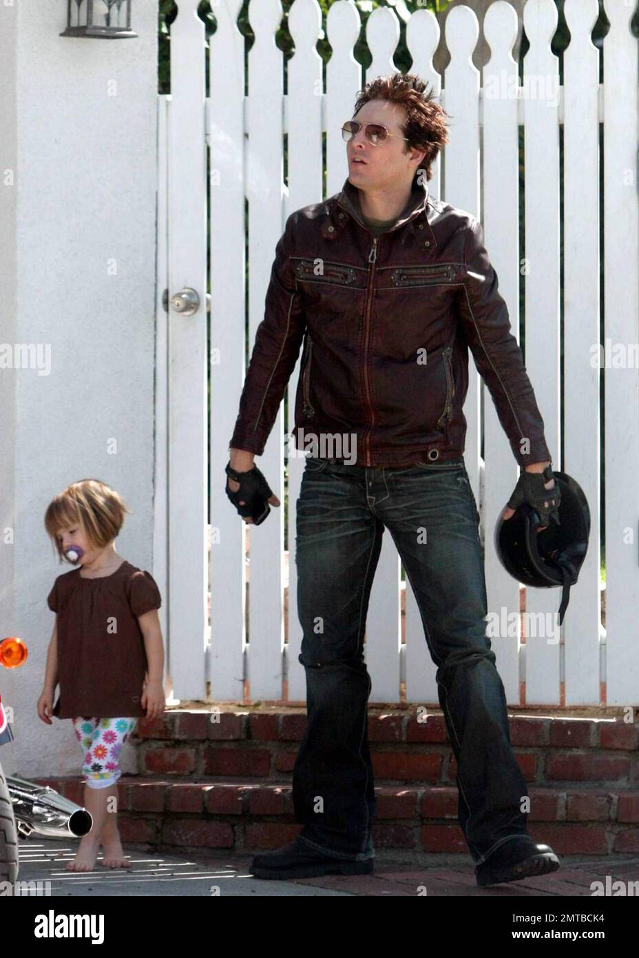 "Twilight" and "New Moon" star Peter Facinelli was seen in Toluca Lake ...
