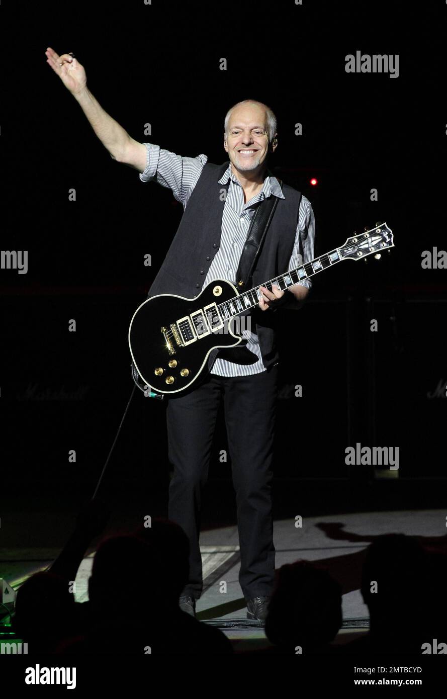 Legendary rocker Peter Frampton performs live in concert at the Durham ...