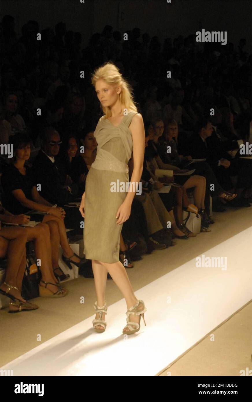 Models walk the runway wearing Peter Som's new line at his show during ...