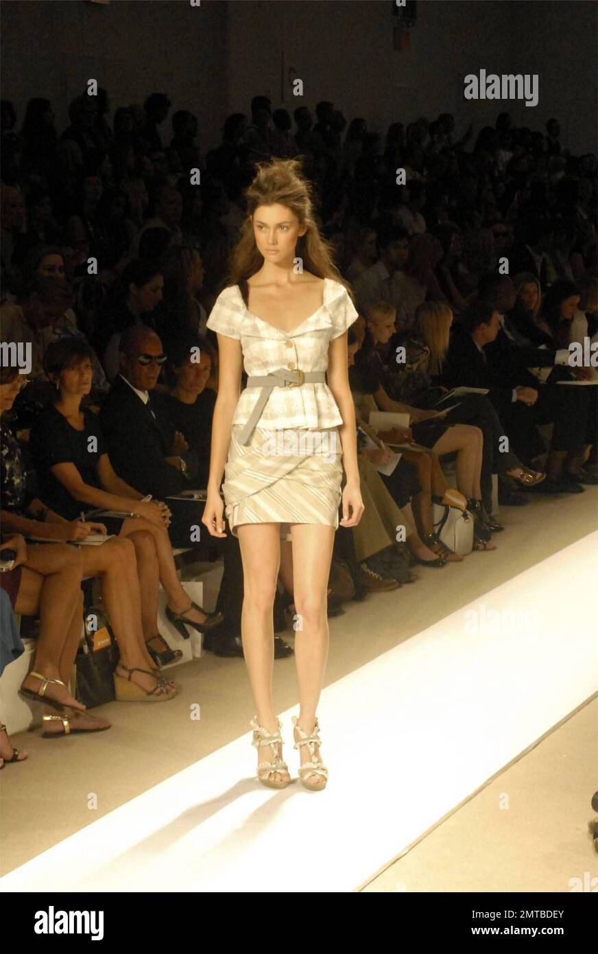 Models walk the runway wearing Peter Som's new line at his show during ...
