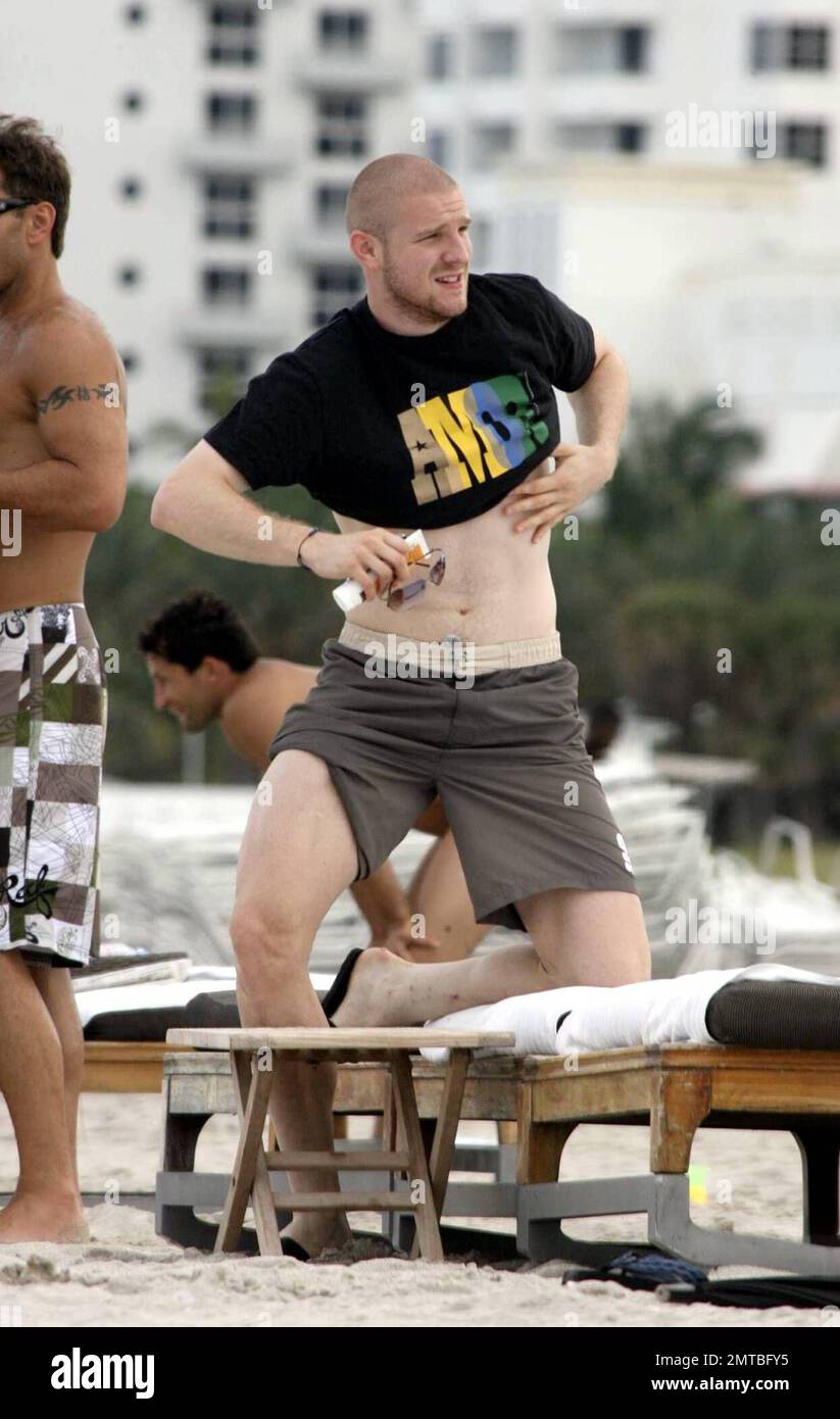 Exclusive!! Arsenal soccer team defender Phillippe Senderos enjoys some ...