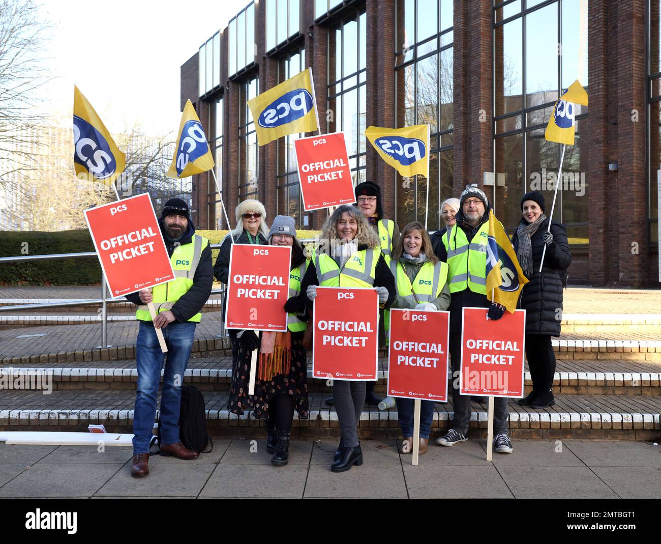 Official pickets hi-res stock photography and images - Alamy