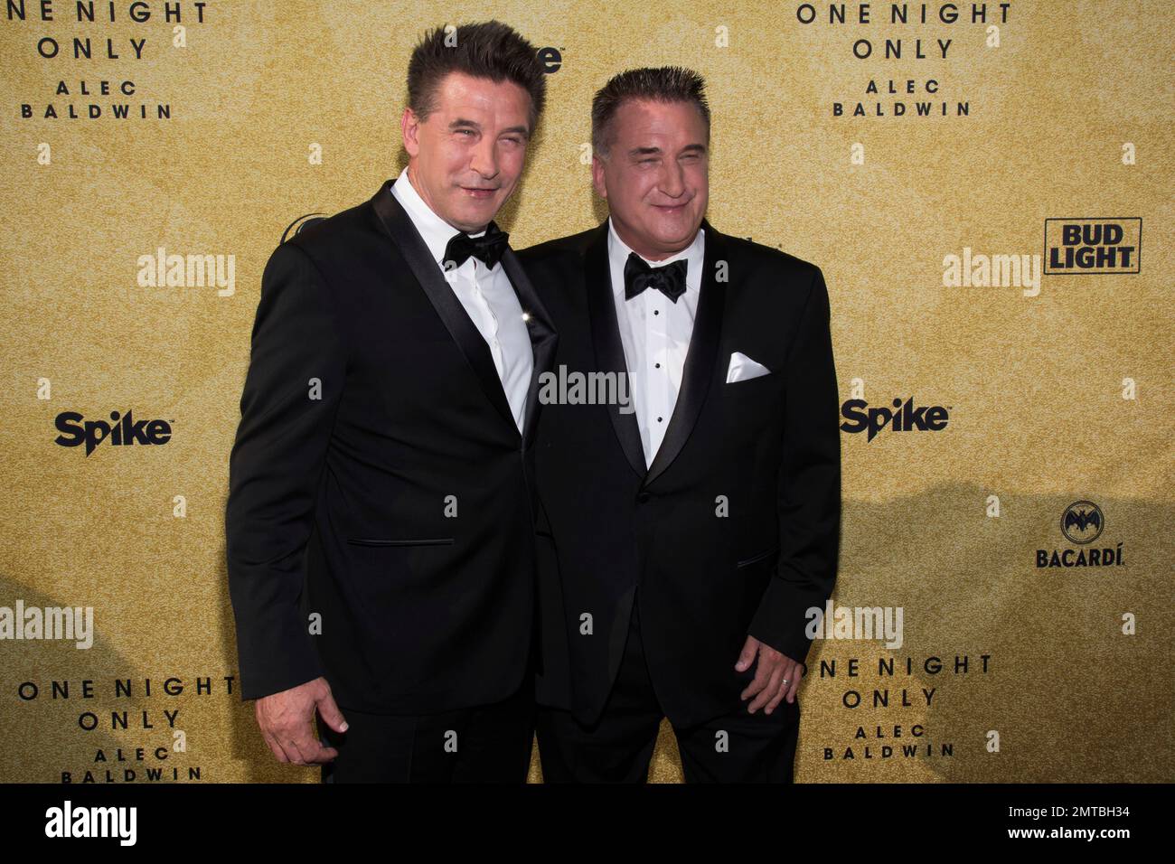 William Baldwin, left, and Daniel Baldwin attend Spike TV's "One Night ...
