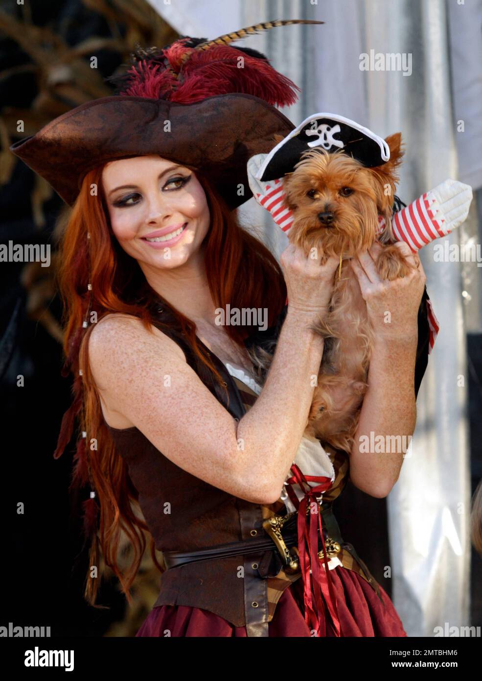Phoebe Price and child actor, Alexander James Rodriguez dressed as ...
