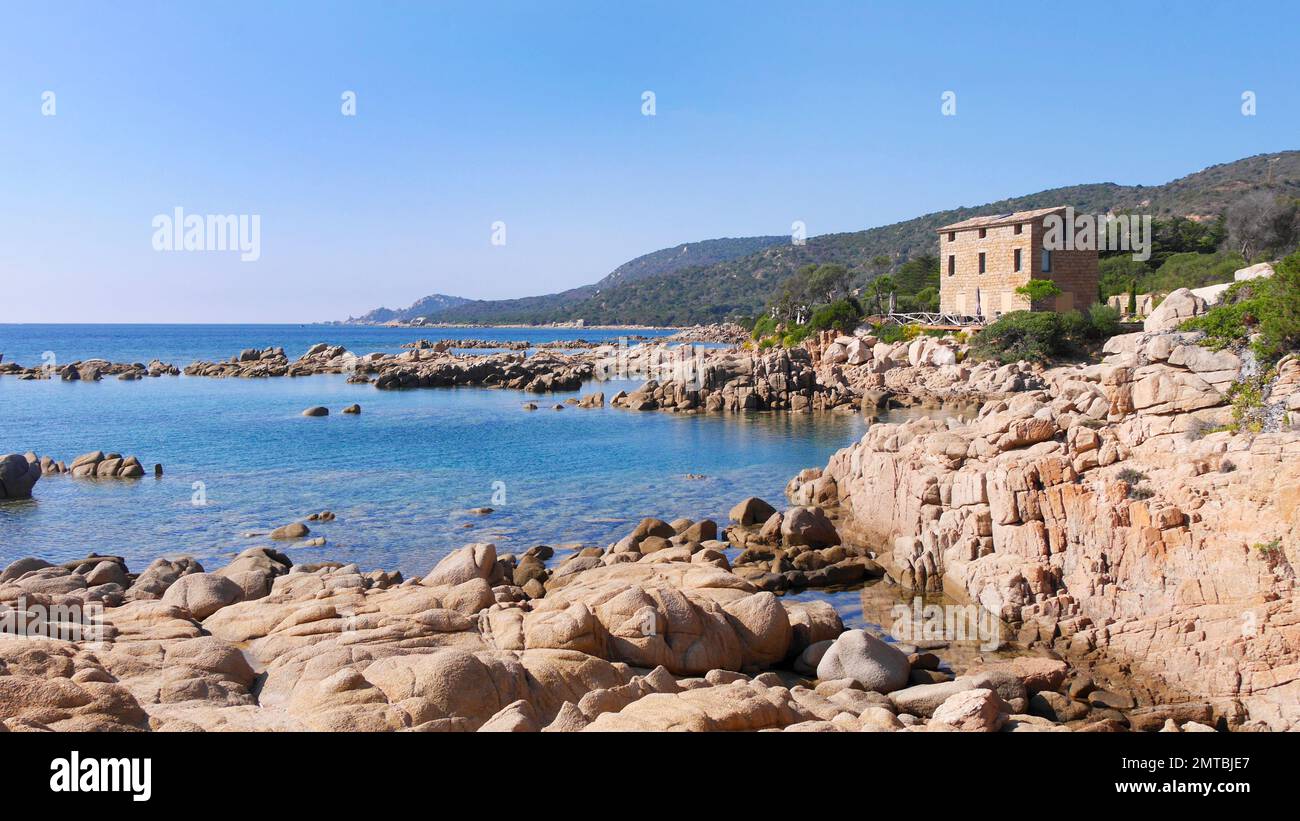 beach of Cala d’Orzo, Coti-Chiavari, Corsica Stock Photo - Alamy