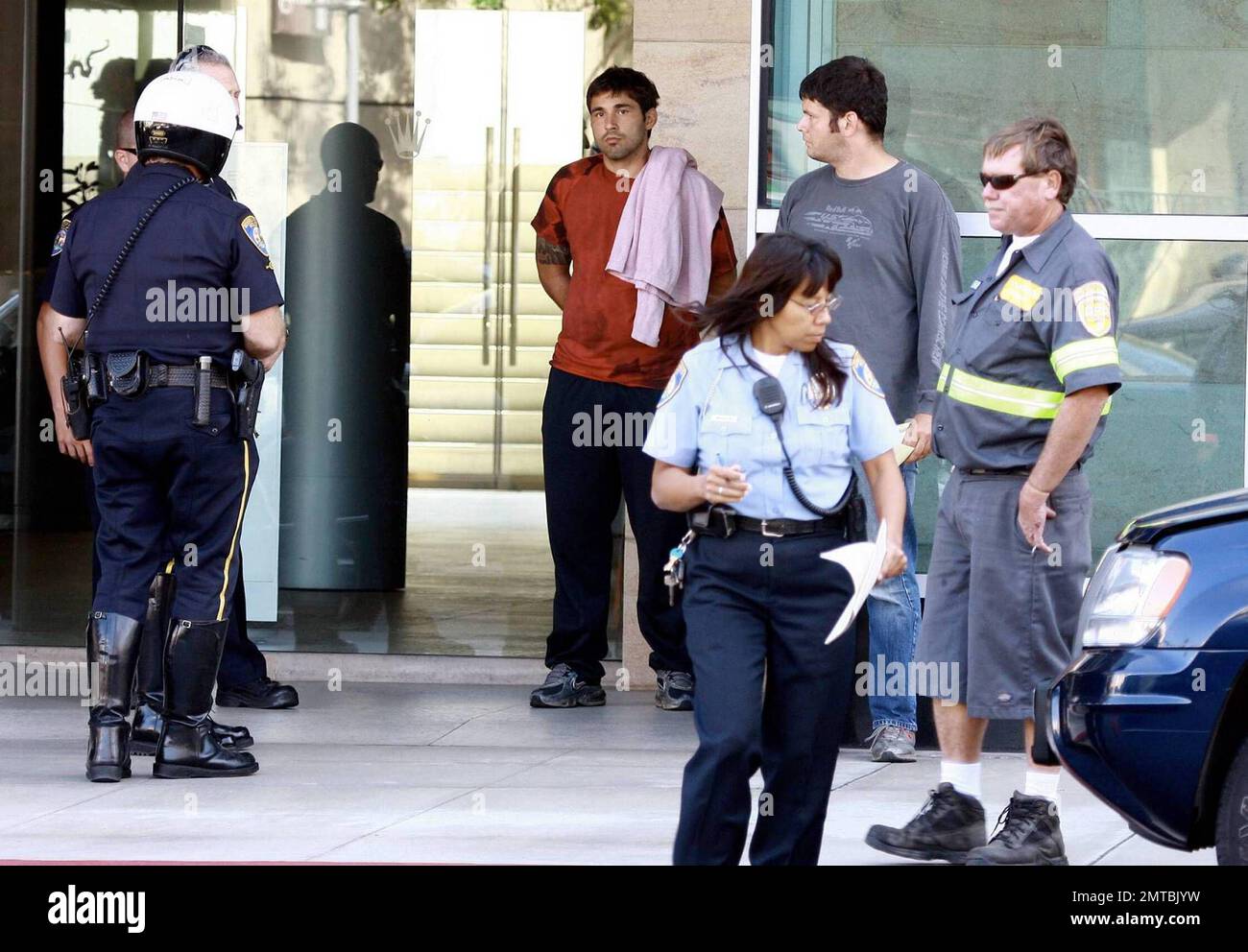 Beverly hills police car hi-res stock photography and images - Alamy