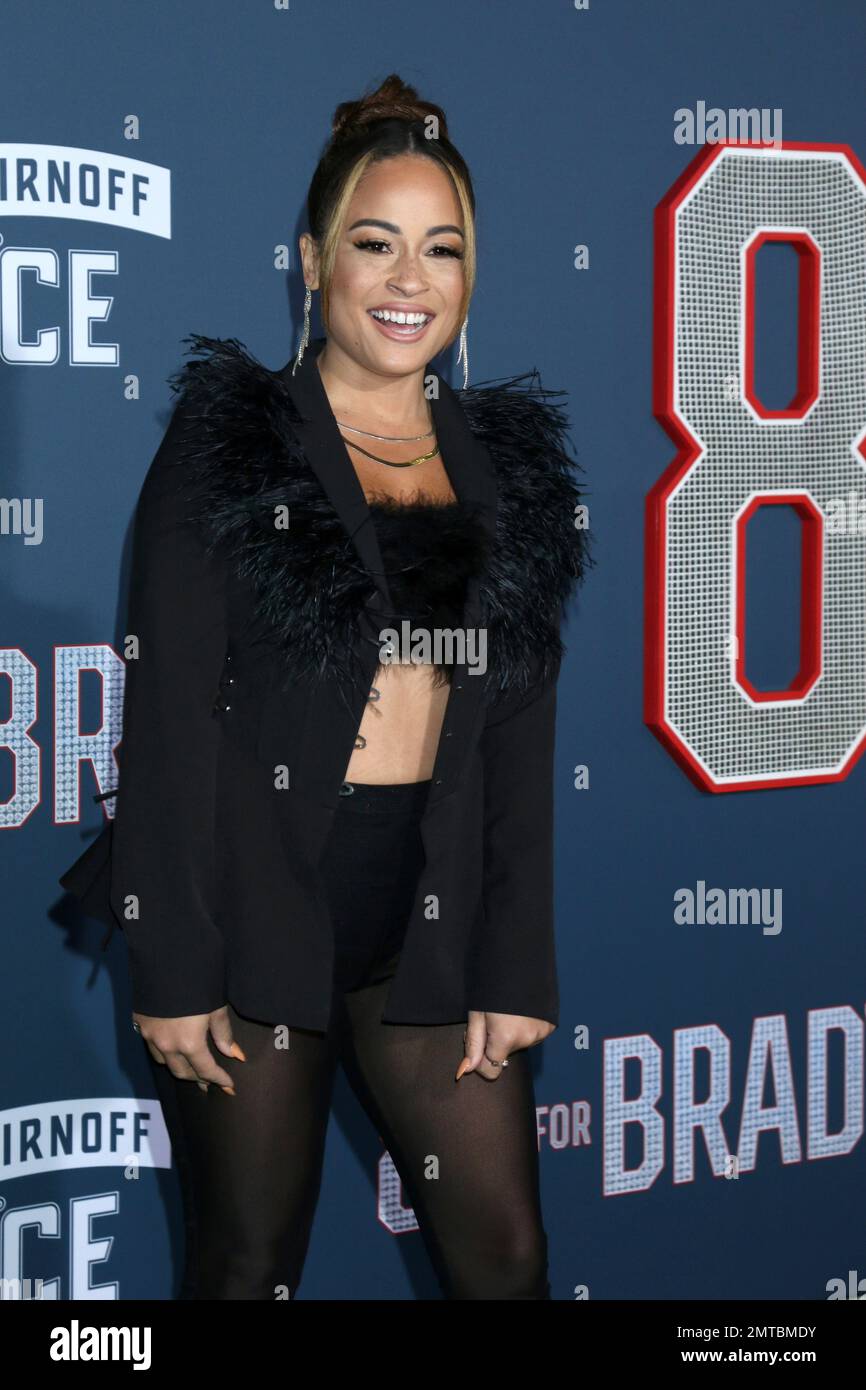 LOS ANGELES - JAN 31: Kayla Braxton at the 80 for Brady Los Angeles ...