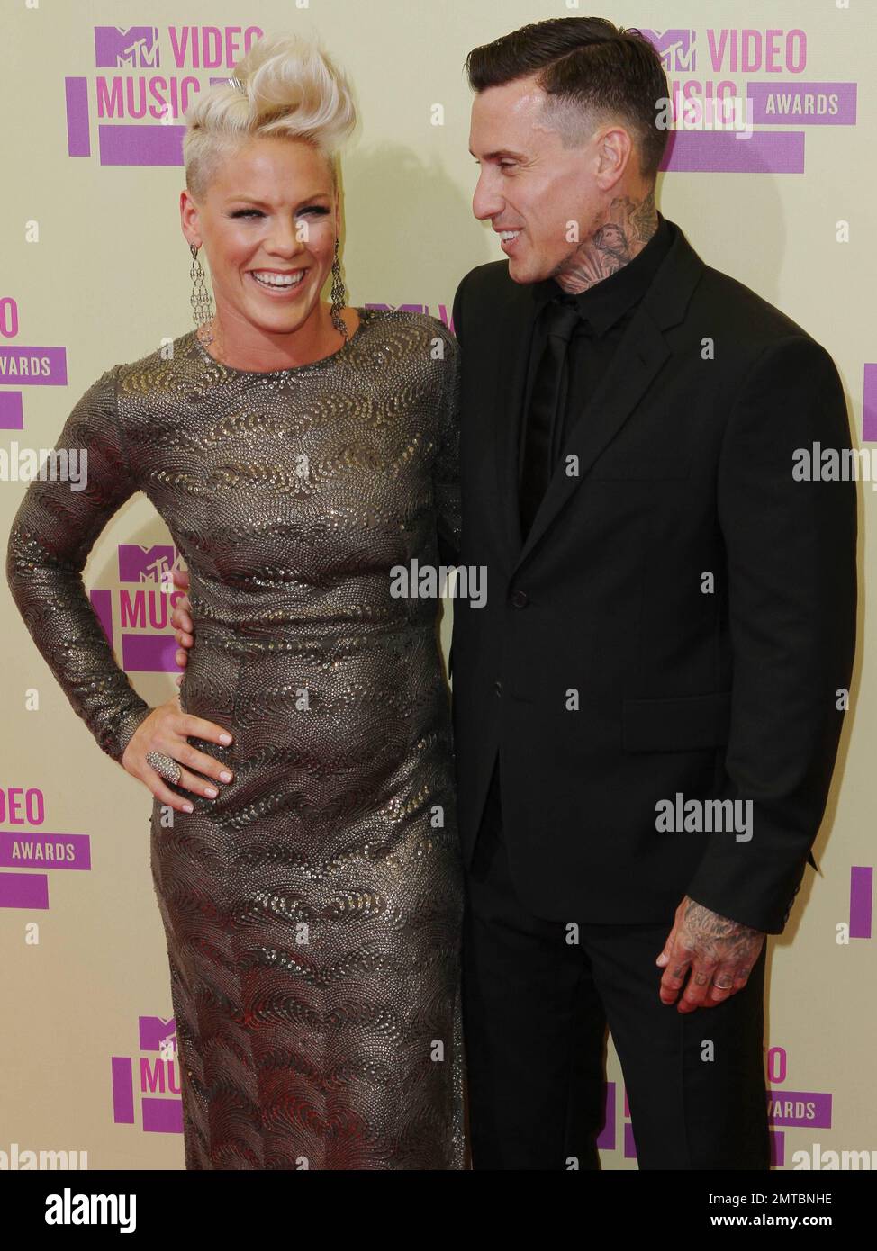 Carey Hart Pink Dress