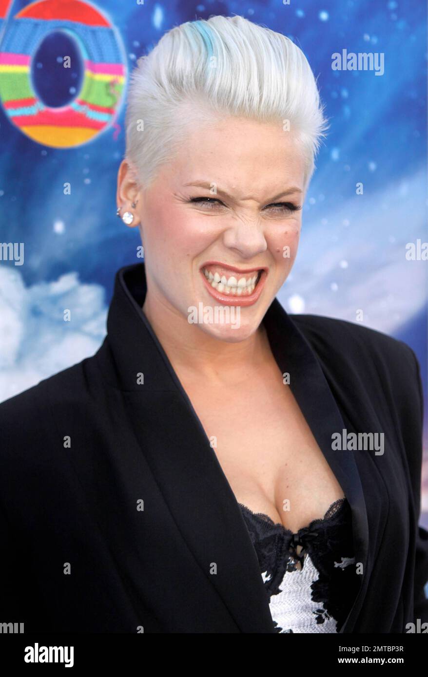 Singer/actress Alecia Moore aka Pink at the Los Angeles premiere of ...