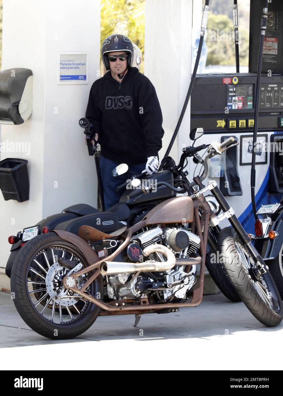 Alecia Moore, famously known as Pink, was seen riding her Harley ...