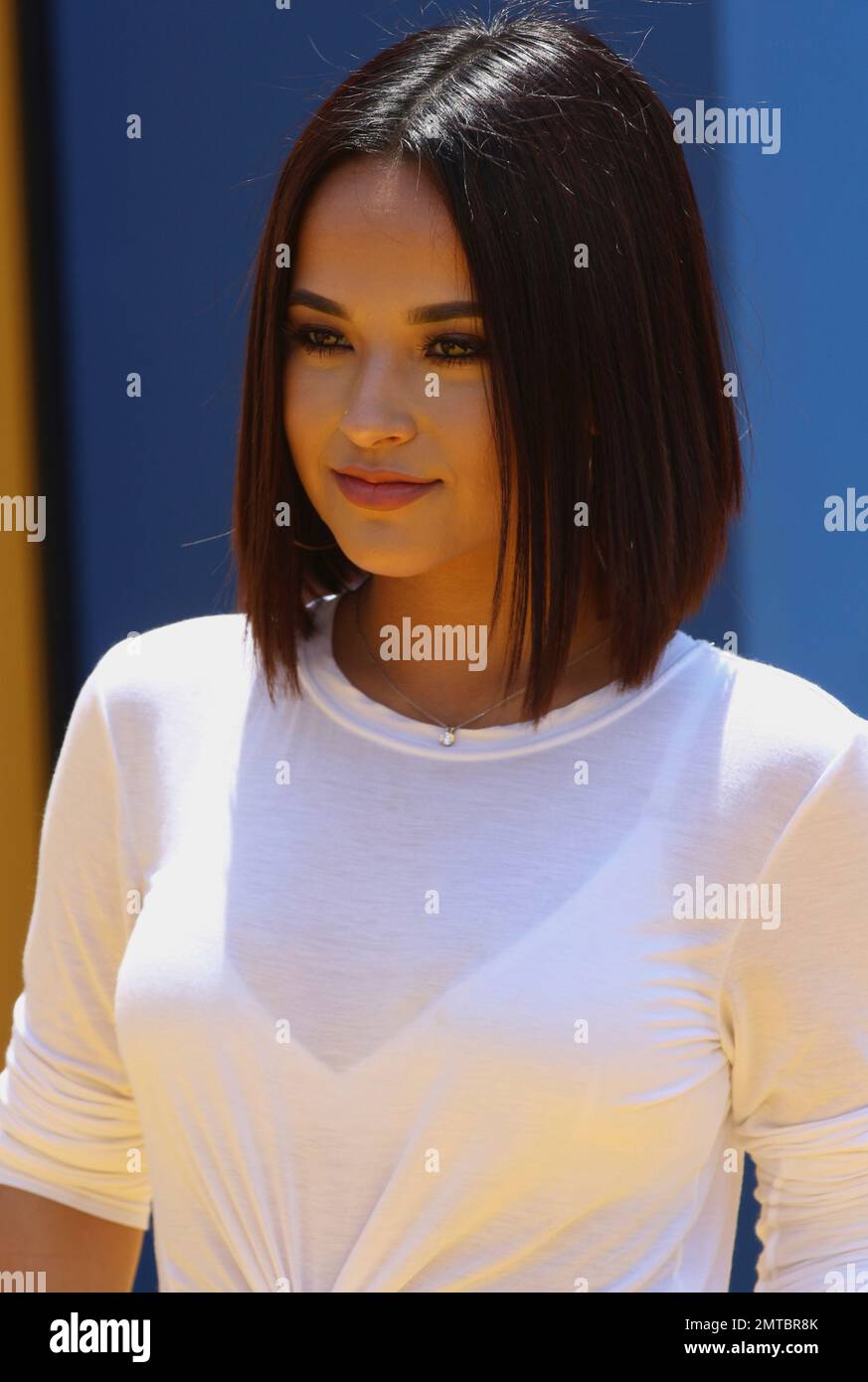 Becky G.arrives at the World Premiere of "Despicable Me 3" at the ...