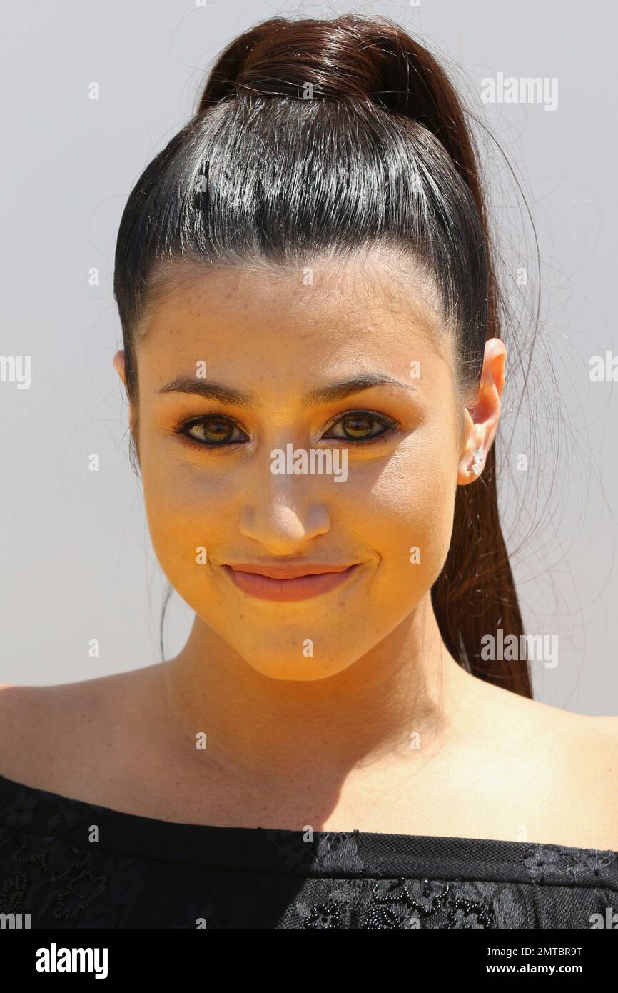 Dana Gaier arrives at the World Premiere of "Despicable Me 3" at the ...