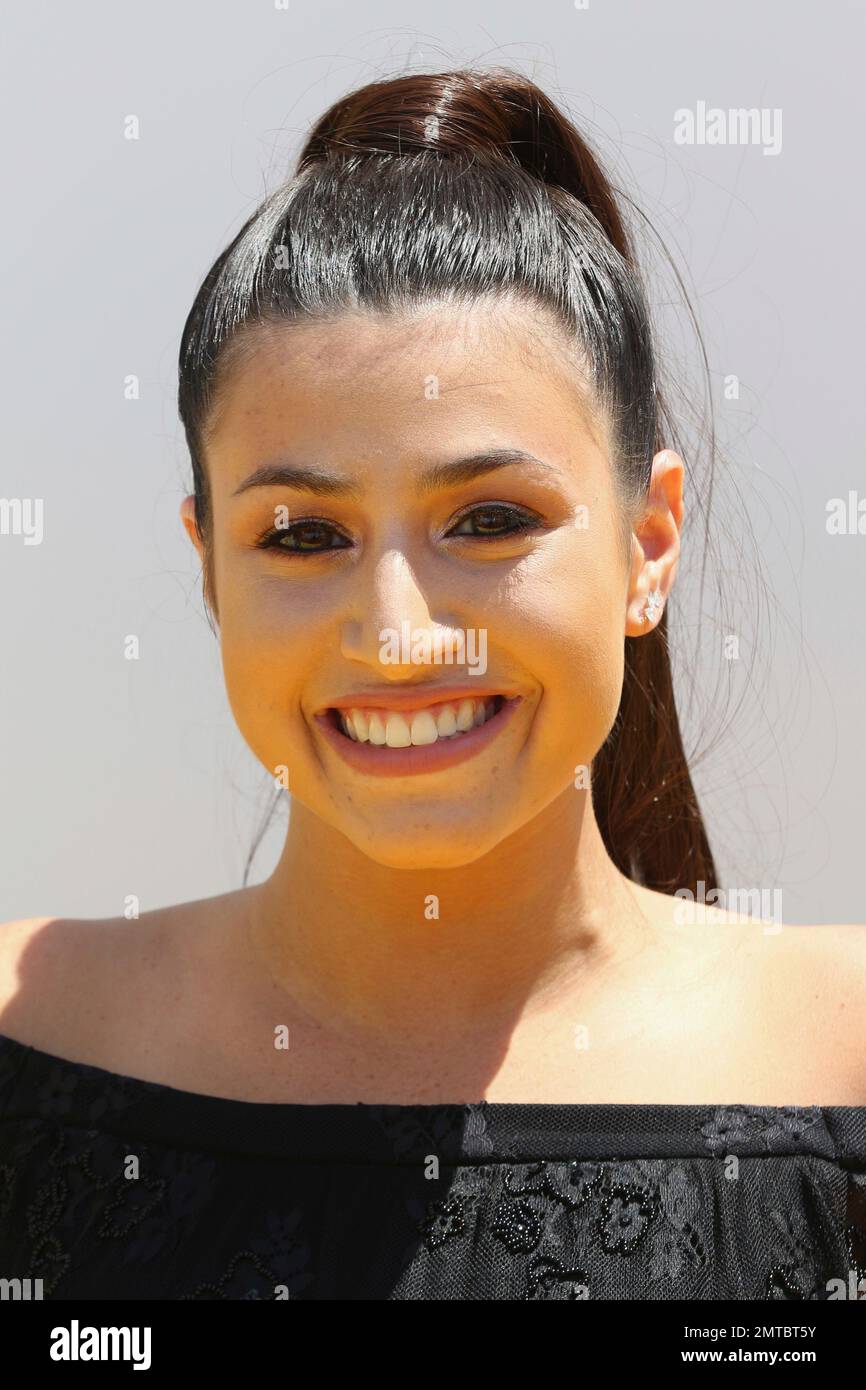 Dana Gaier arrives at the World Premiere of "Despicable Me 3" at the ...