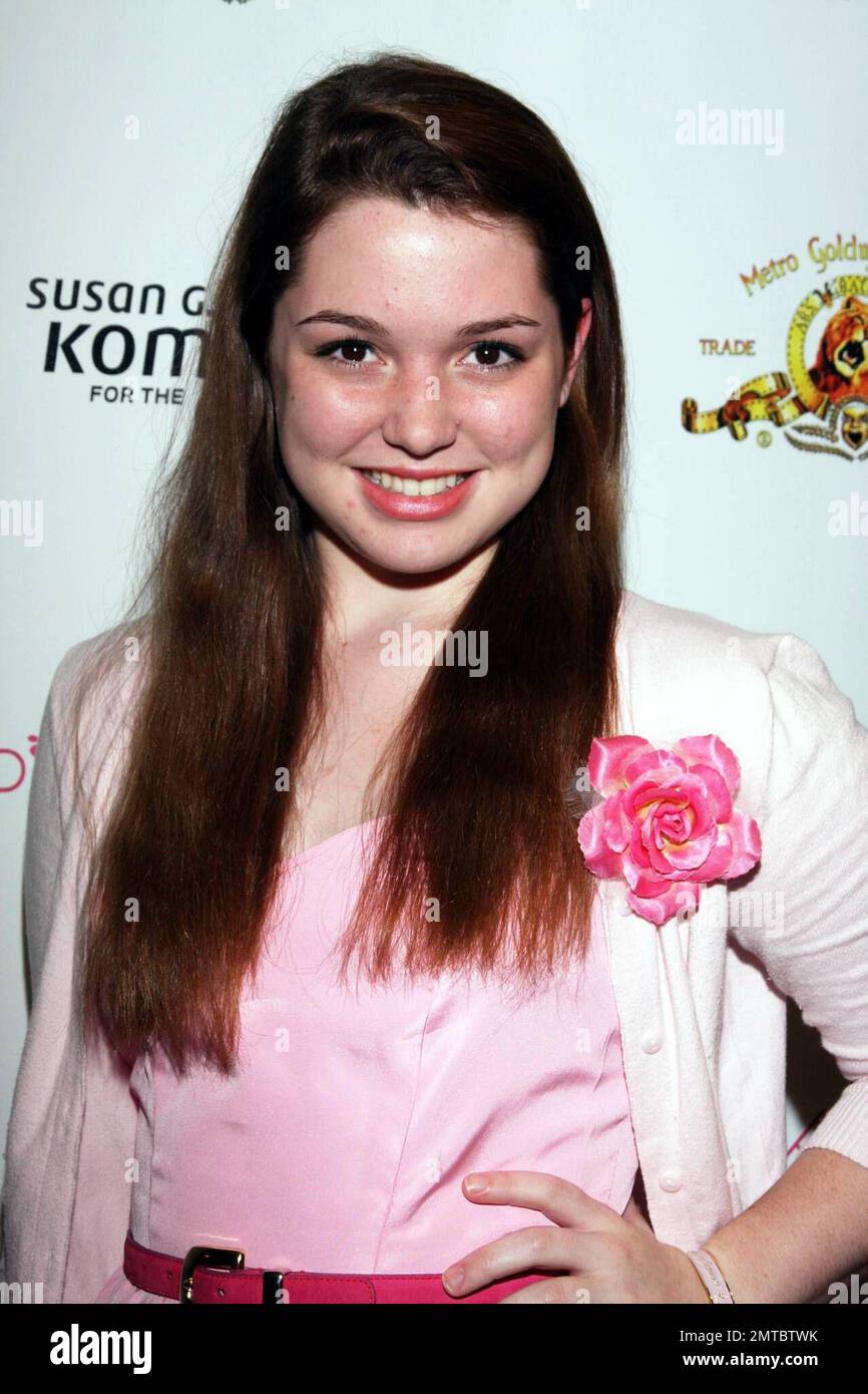 Jennifer Stone arrives at the product launch for PiNKiTUDE, a fashion ...
