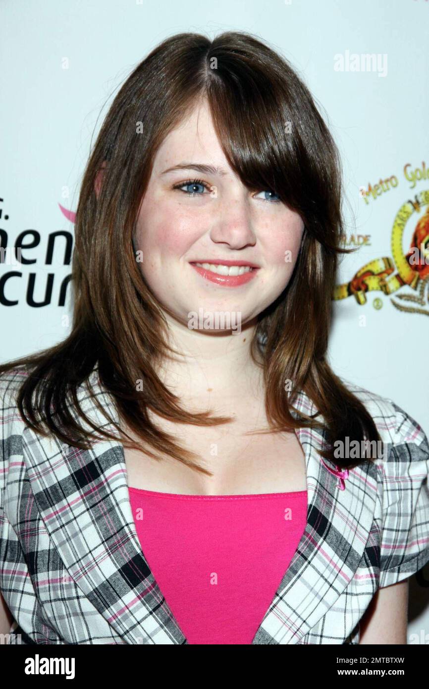 Danielle Hanratty arrives at the product launch for PiNKiTUDE, a ...