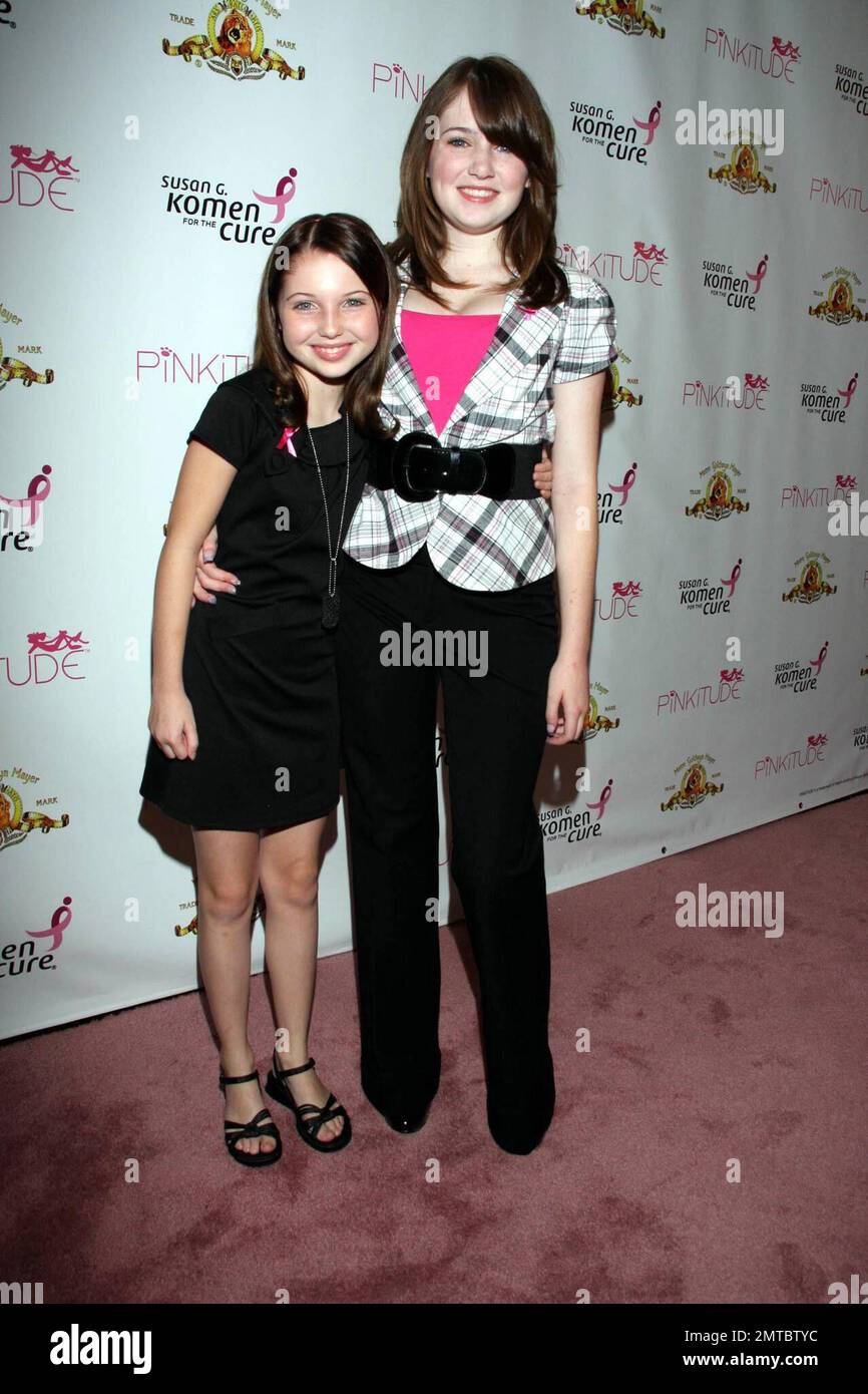 Sammi Hanratty and Danielle Hanratty arrive at the product launch for ...