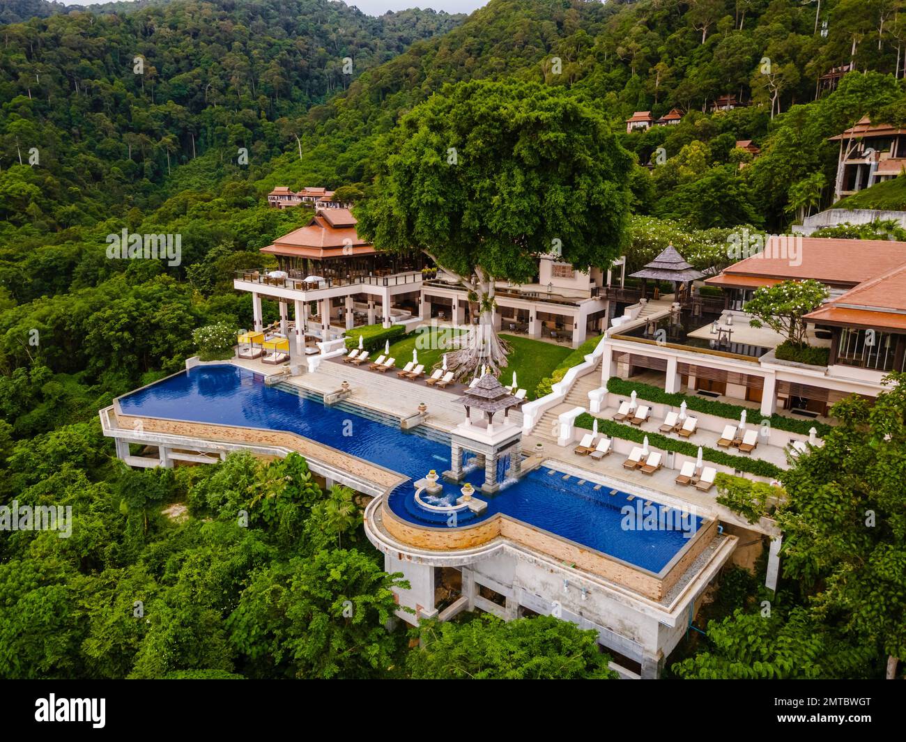 Koh Lanta Thailand July 2022, A 5 star luxury hotel in the rainforest ...