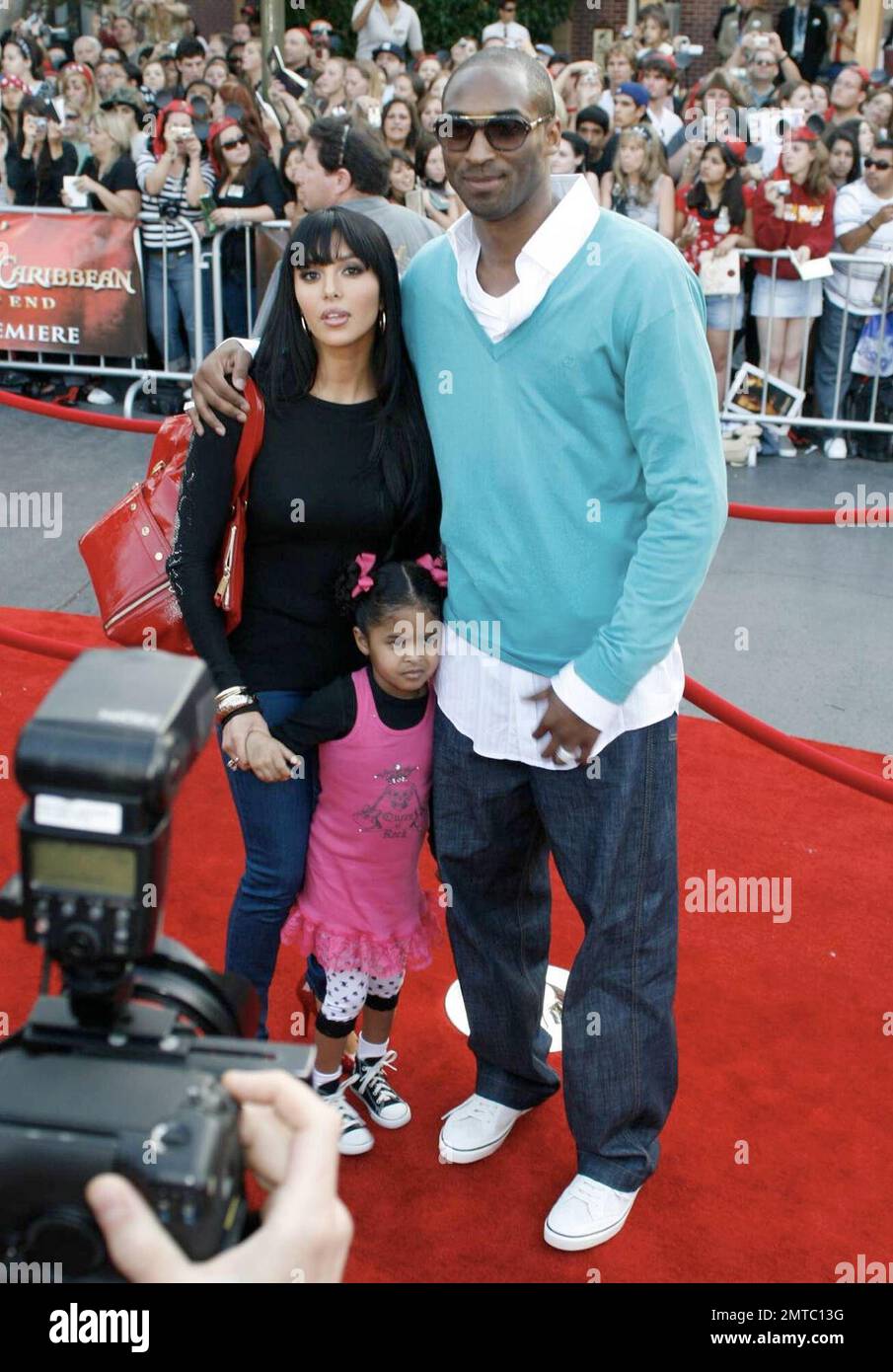 Kobe Bryant attends the world premiere of Pirates of the Caribbean: At ...