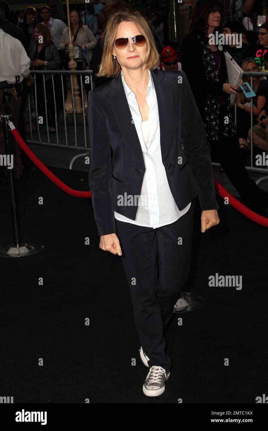 Jodie Foster at the premiere of Pirates of the Caribbean: On Stranger ...