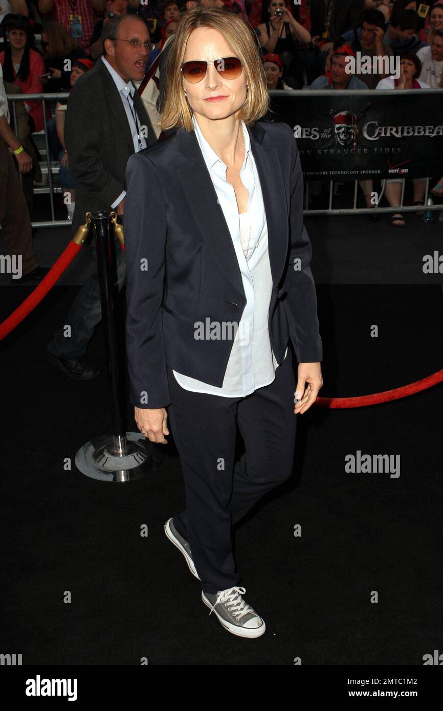 Jodie Foster at the premiere of Pirates of the Caribbean: On Stranger ...