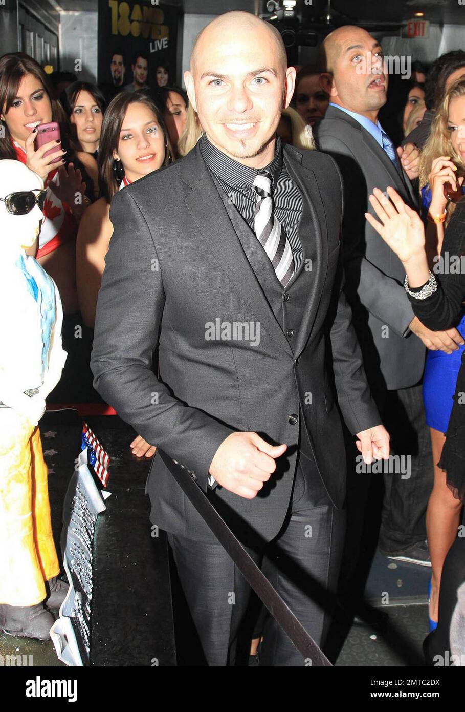 Rapper Pitbull And His Wife