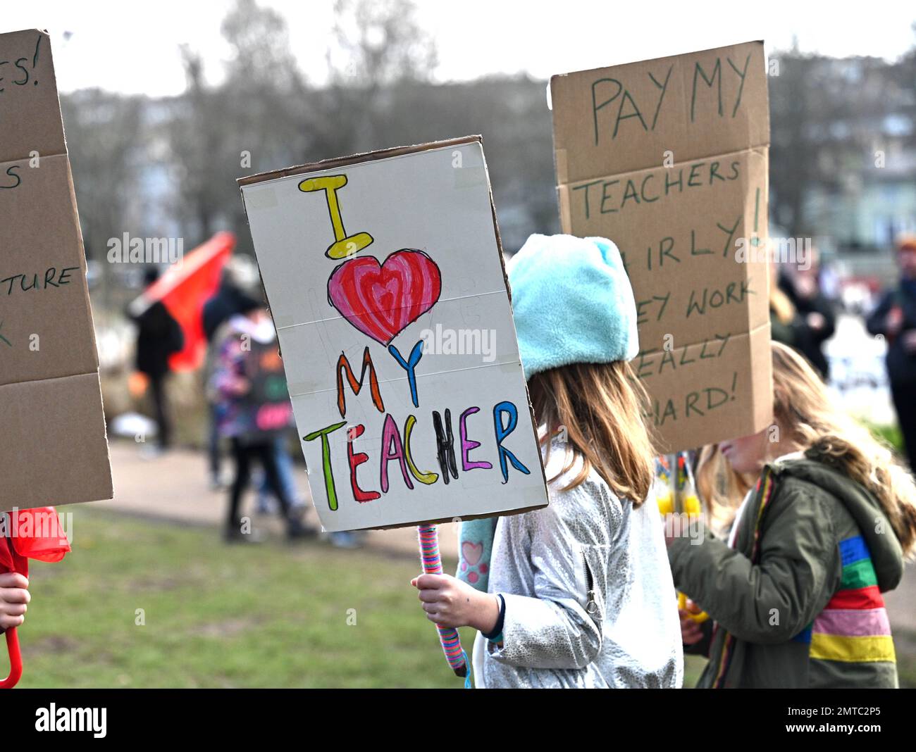 Brighton teacher strike hi-res stock photography and images - Alamy