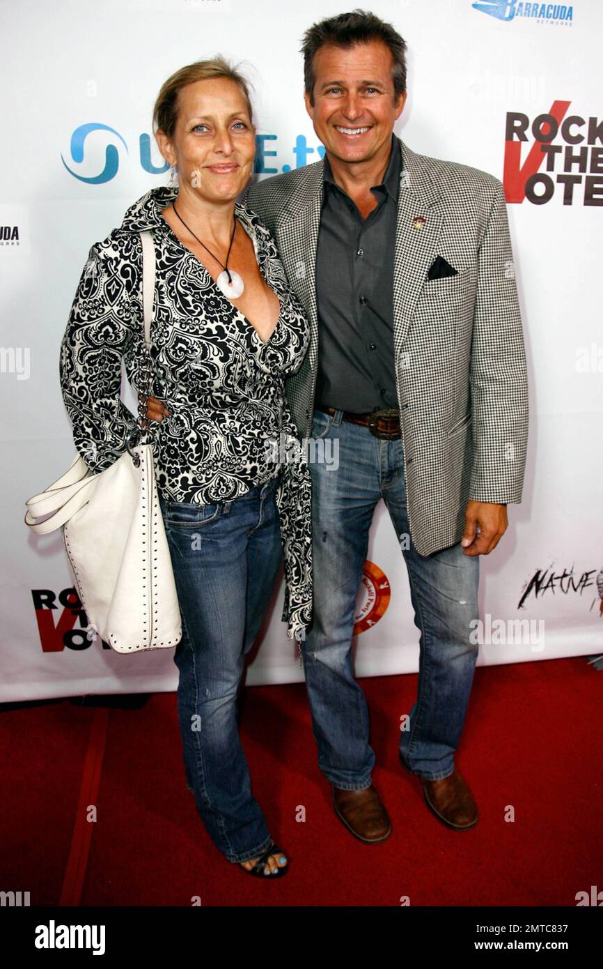 Tim and Georgia Abell at the official Playboy All-Star Celebrity Off ...