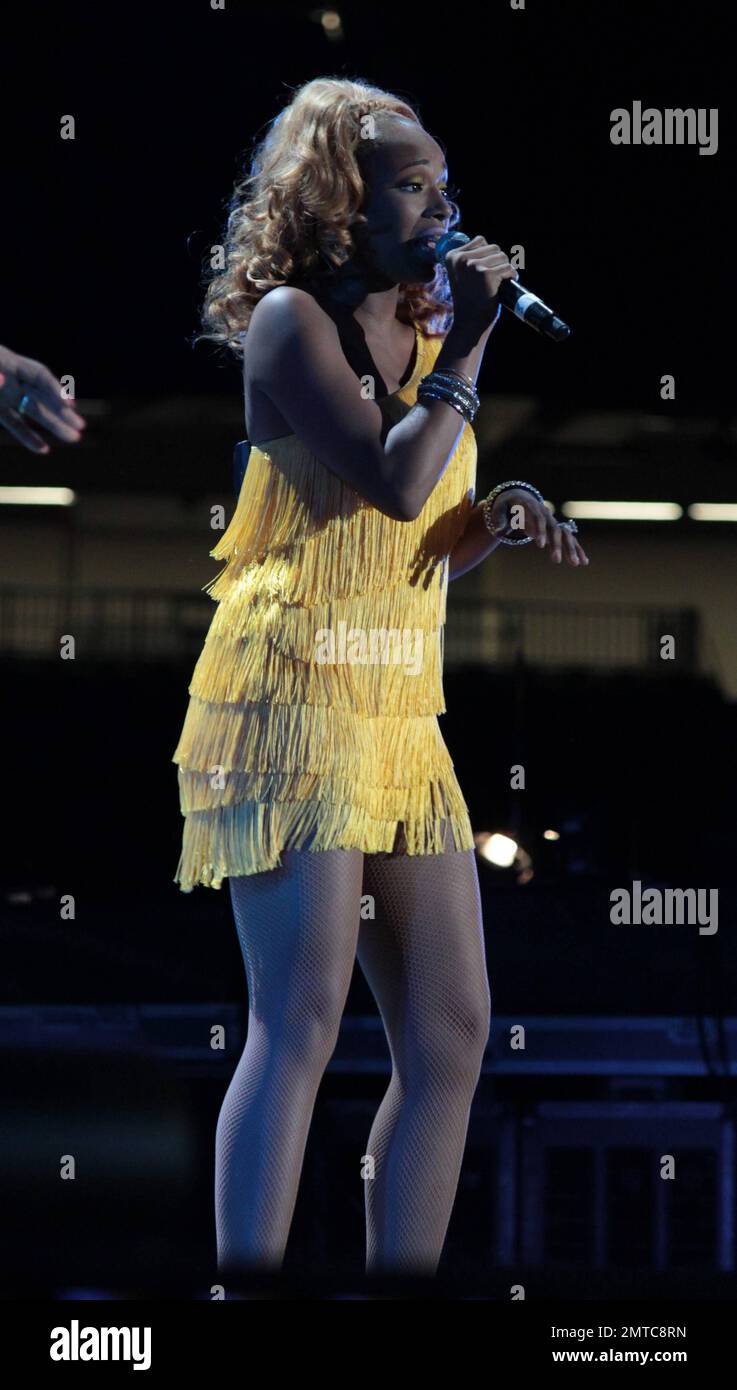 Sadako Pointer of 'The Pointer Sisters' performs during the Essence ...