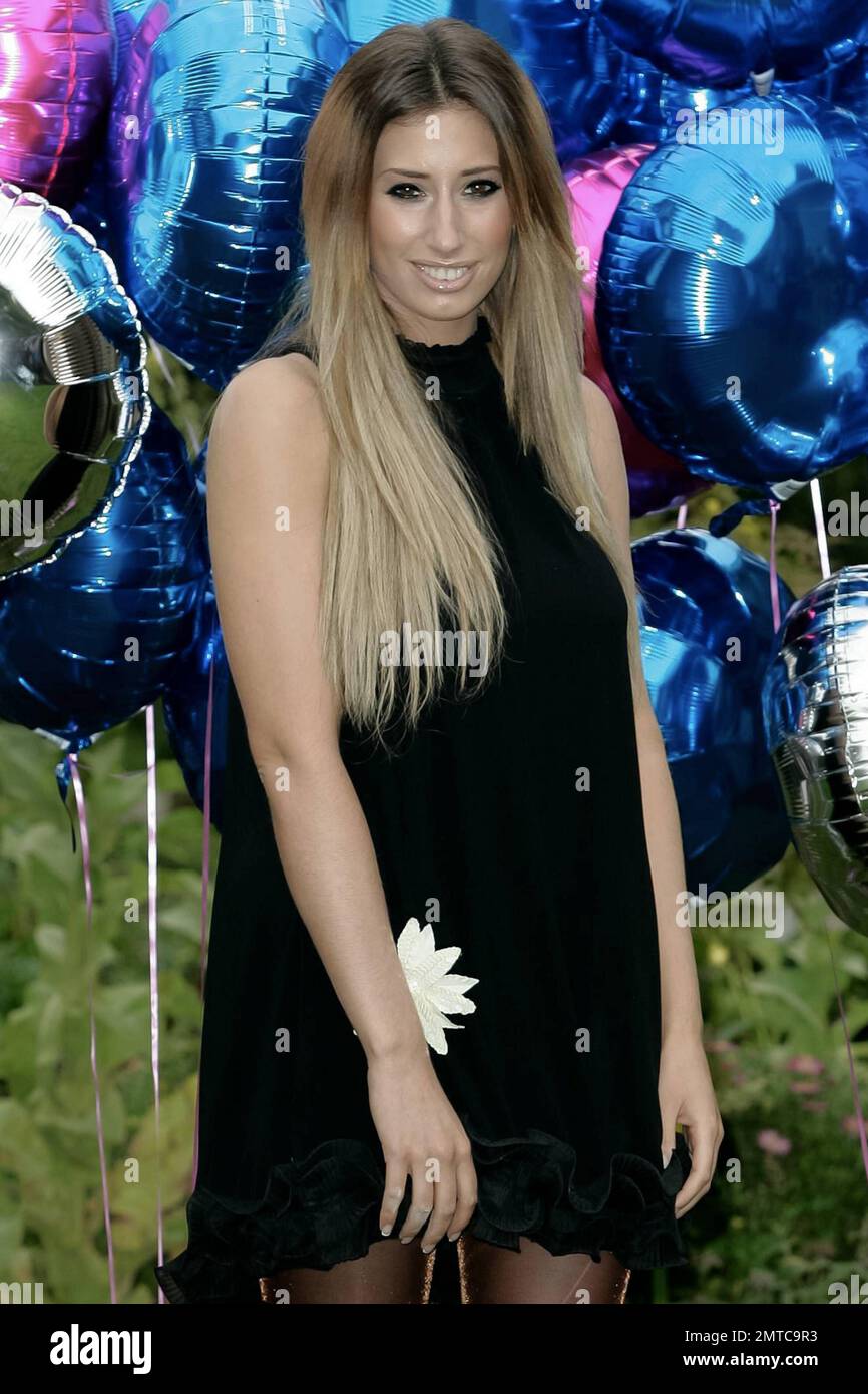 Stacey Solomon appears at the launch of 'BBC Children in Need POP Goes ...