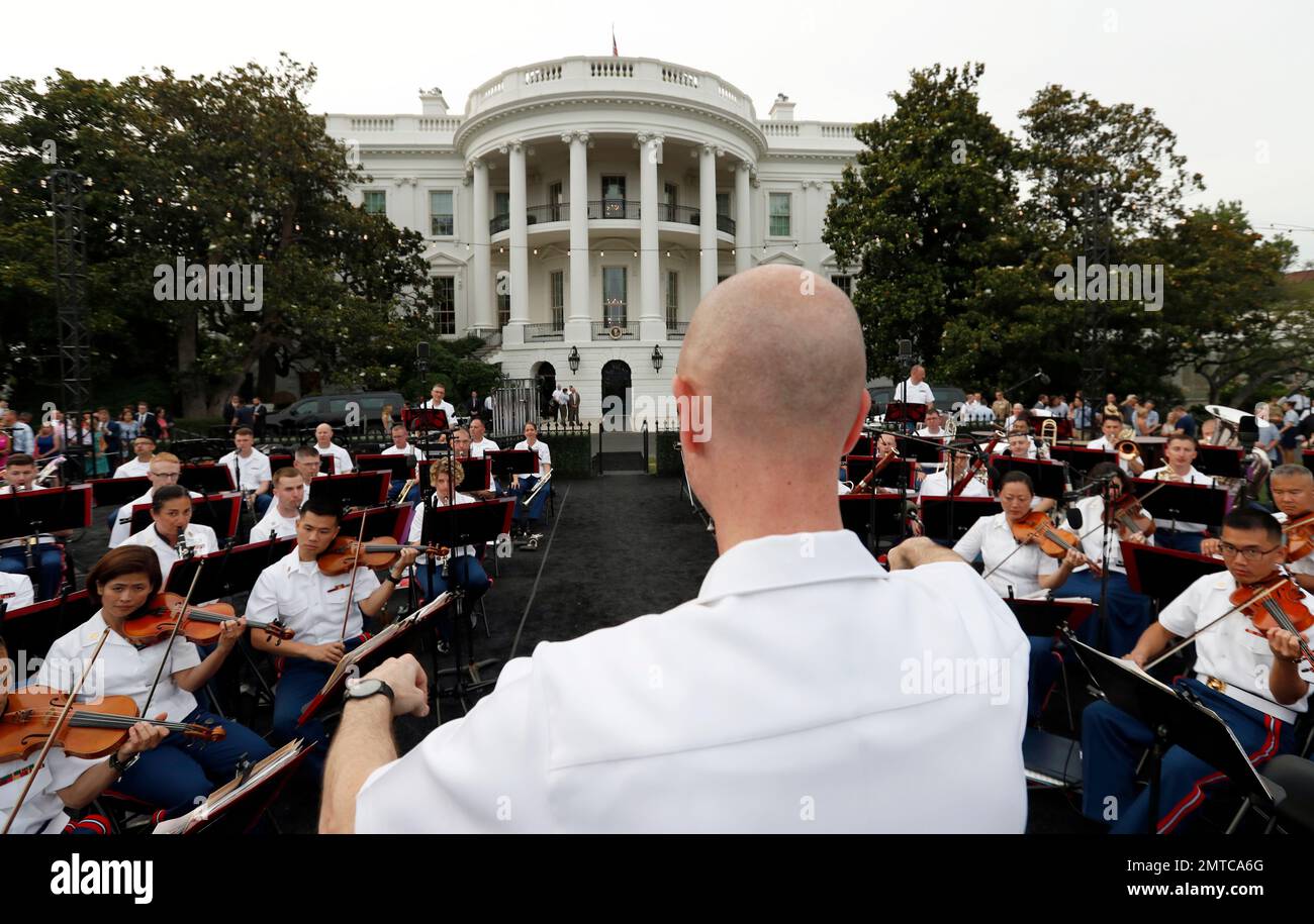 Lt. Col. Jason K. Fettig directs "The President's Own" United States ...