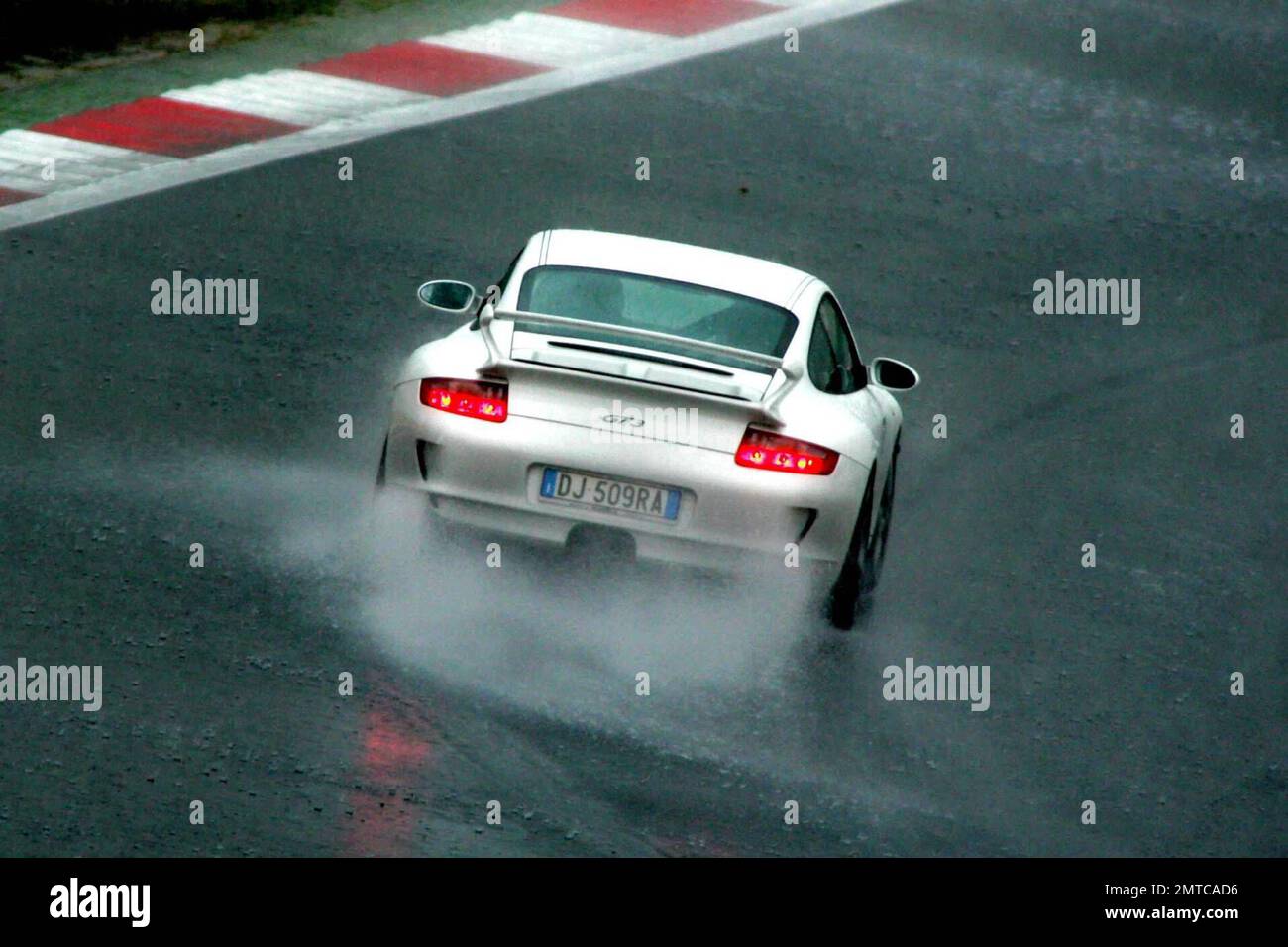 The Porsche Club Italia races at Vallelunga Circuit. Rome, Italy. 10/4 ...