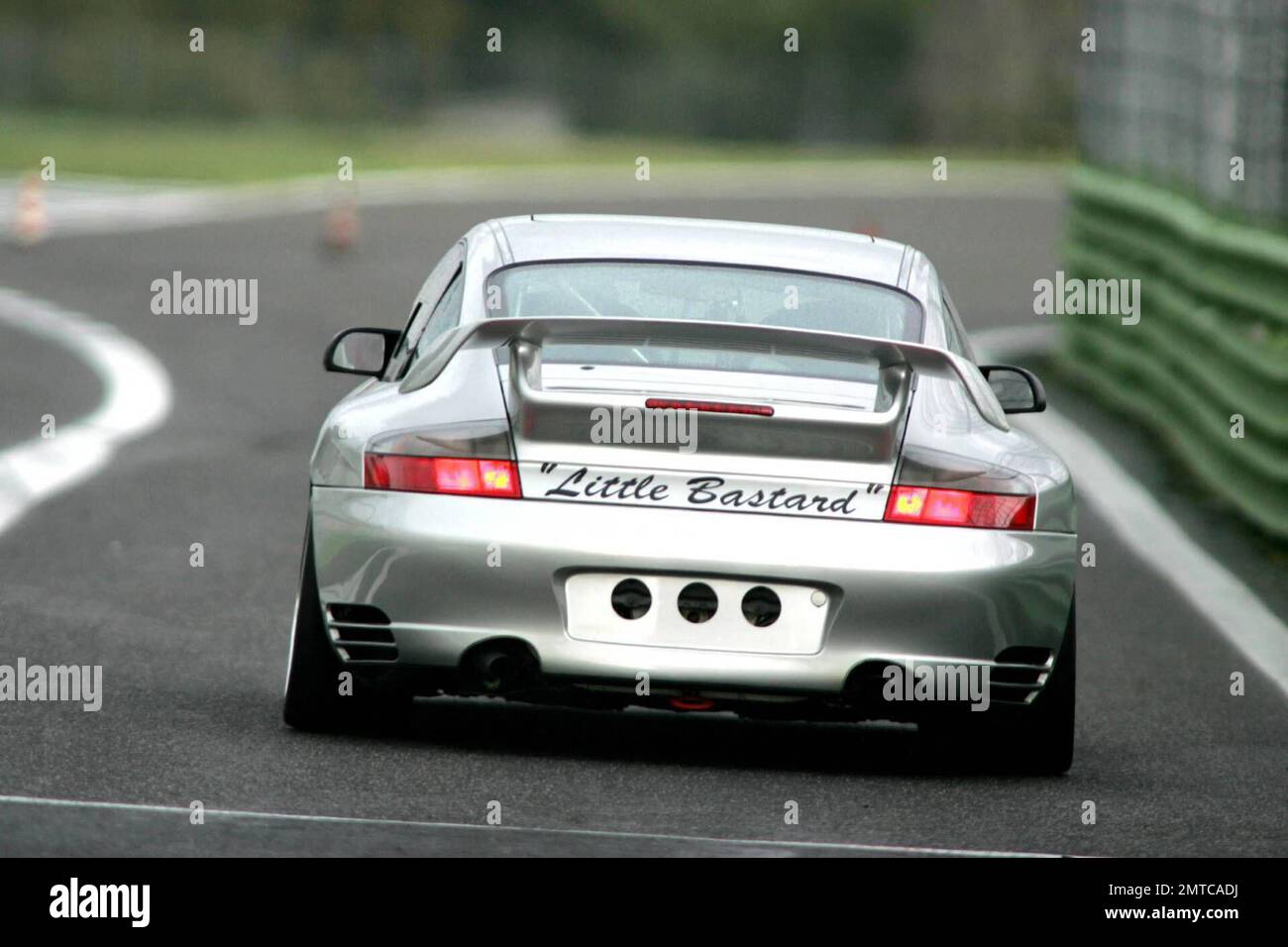 The Porsche Club Italia races at Vallelunga Circuit. Rome, Italy. 10/4 ...