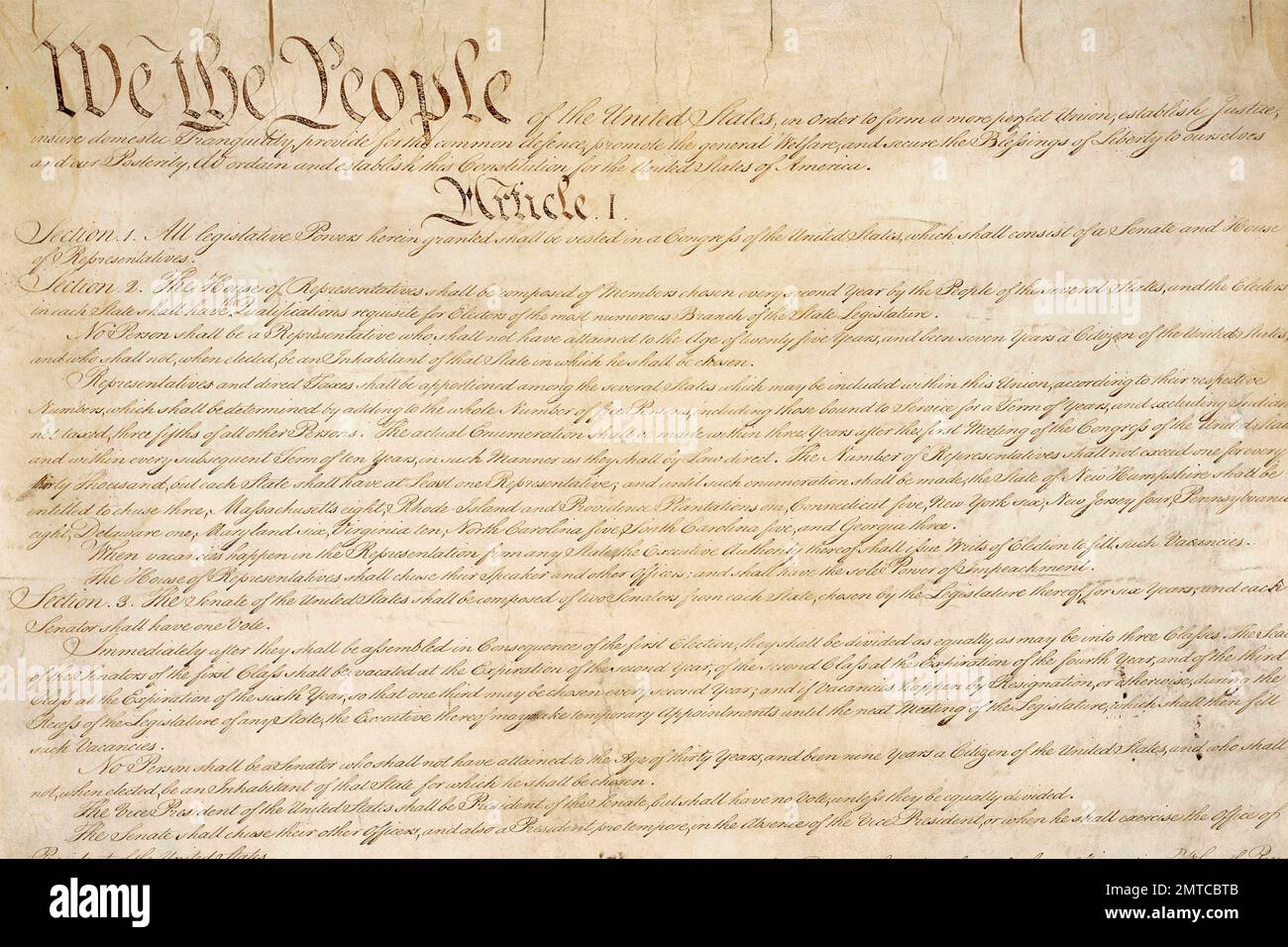 This photo made available by the U.S. National Archives shows a portion ...