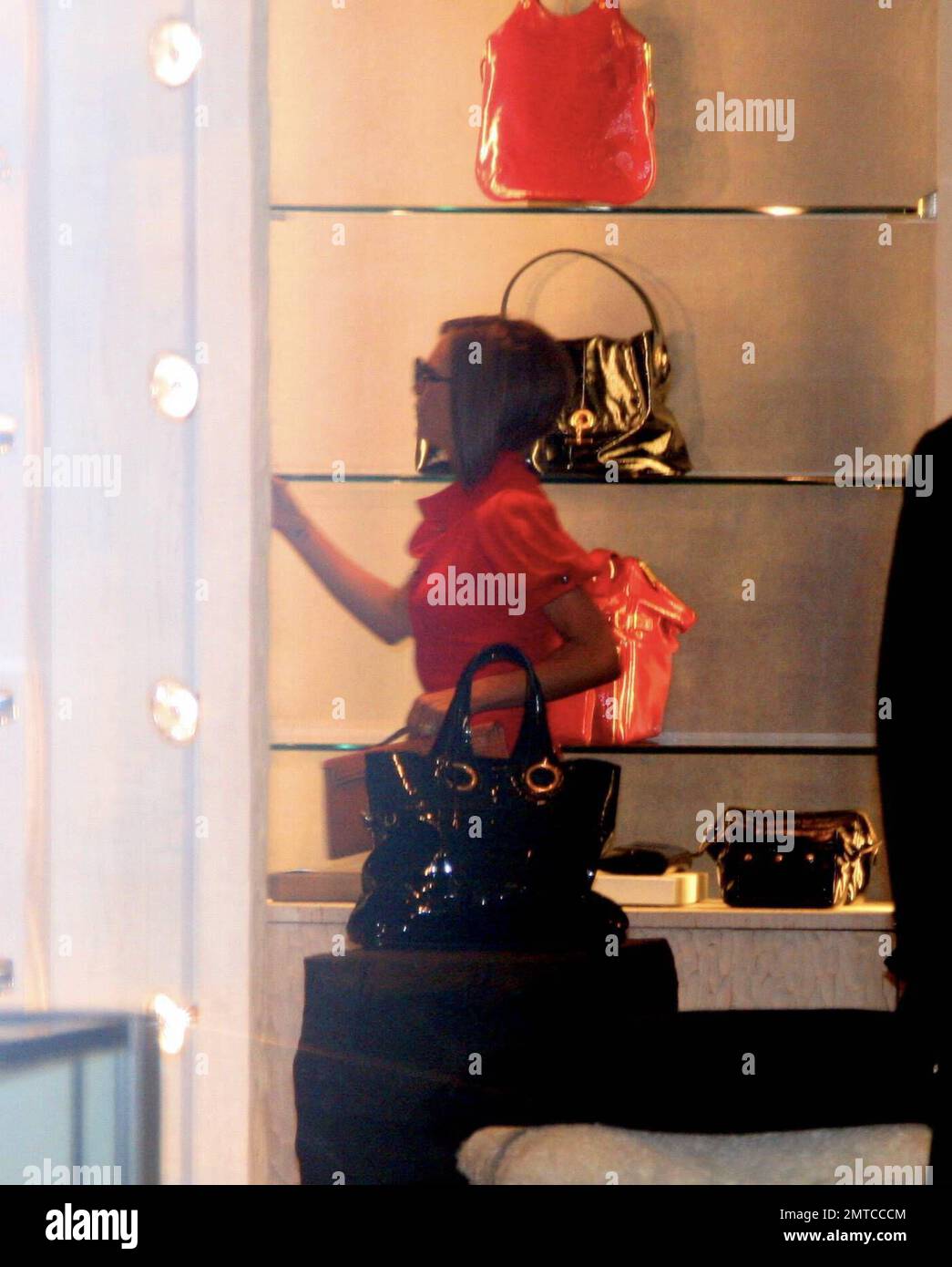Victoria Beckham and her Pal Eva Longoria shop together at Dolce ...