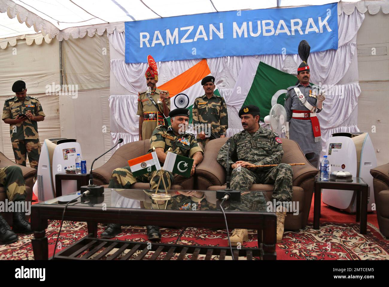 Indian Border Security Force Deputy Inspector General P. S. Dhiman ...