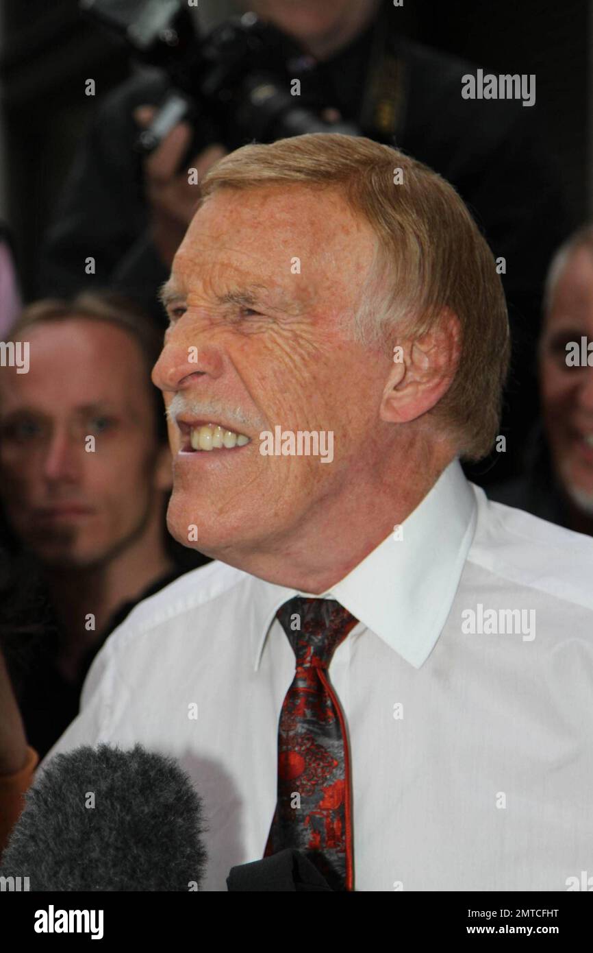 Strictly Come Dancing presenter Bruce Forsyth, 82, attends the Pre ...