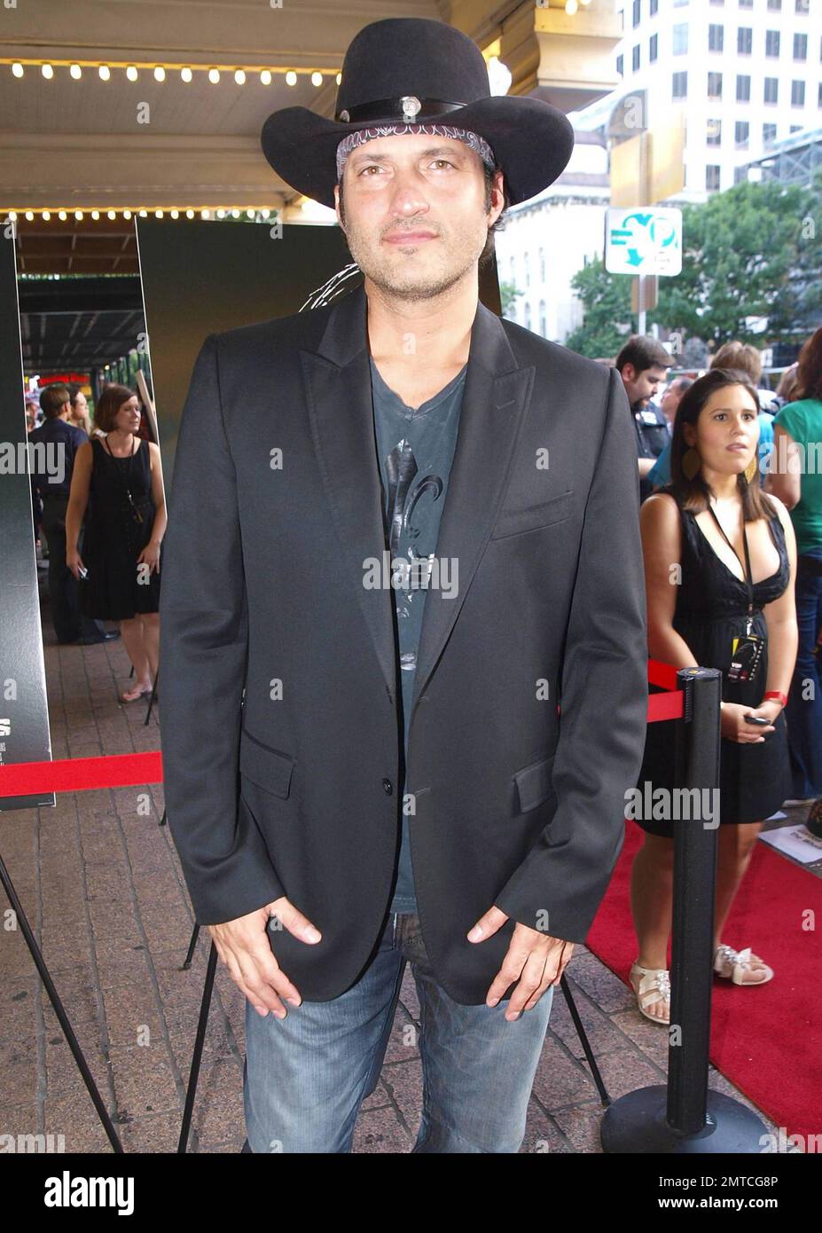 Producer Robert Rodriguez arrives at the World Premiere of "Predators ...